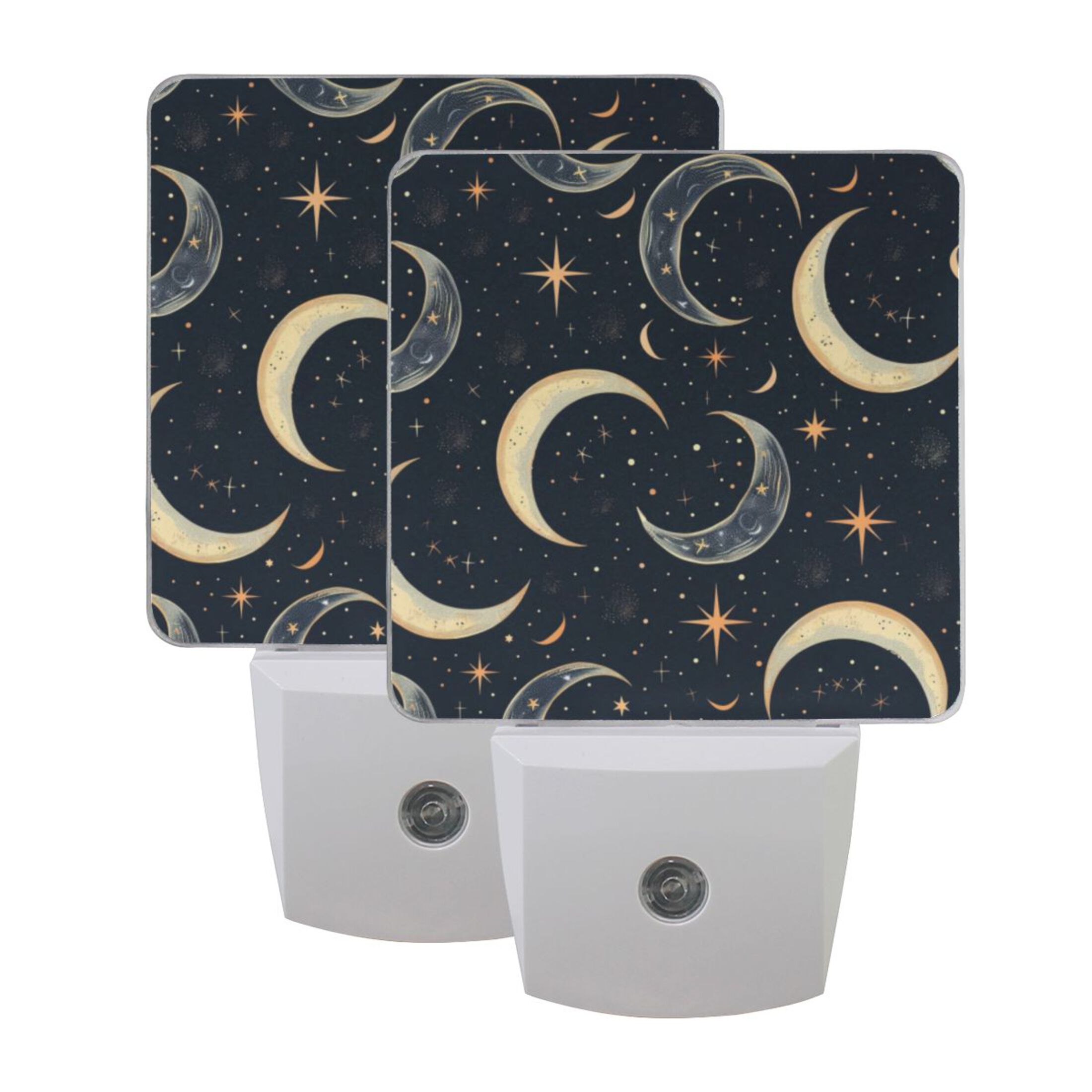 Night Light 3x4.5x1.4In LED Sensor Night Light Instruction Bedroom Baby ...