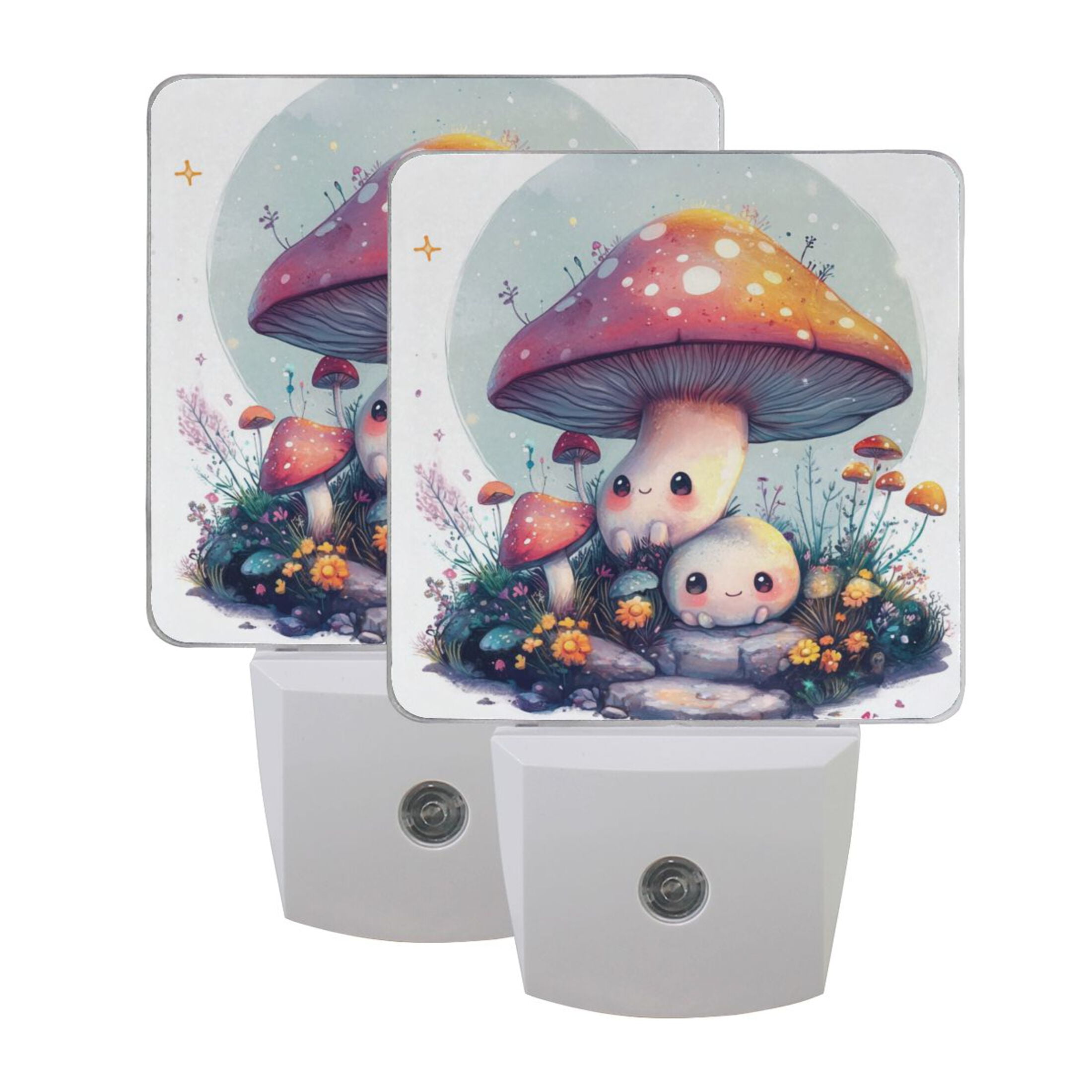 Night Light 3x4.5x1.4In LED Sensor Night Light Instruction Bedroom Baby Room Stairway Hallway ...