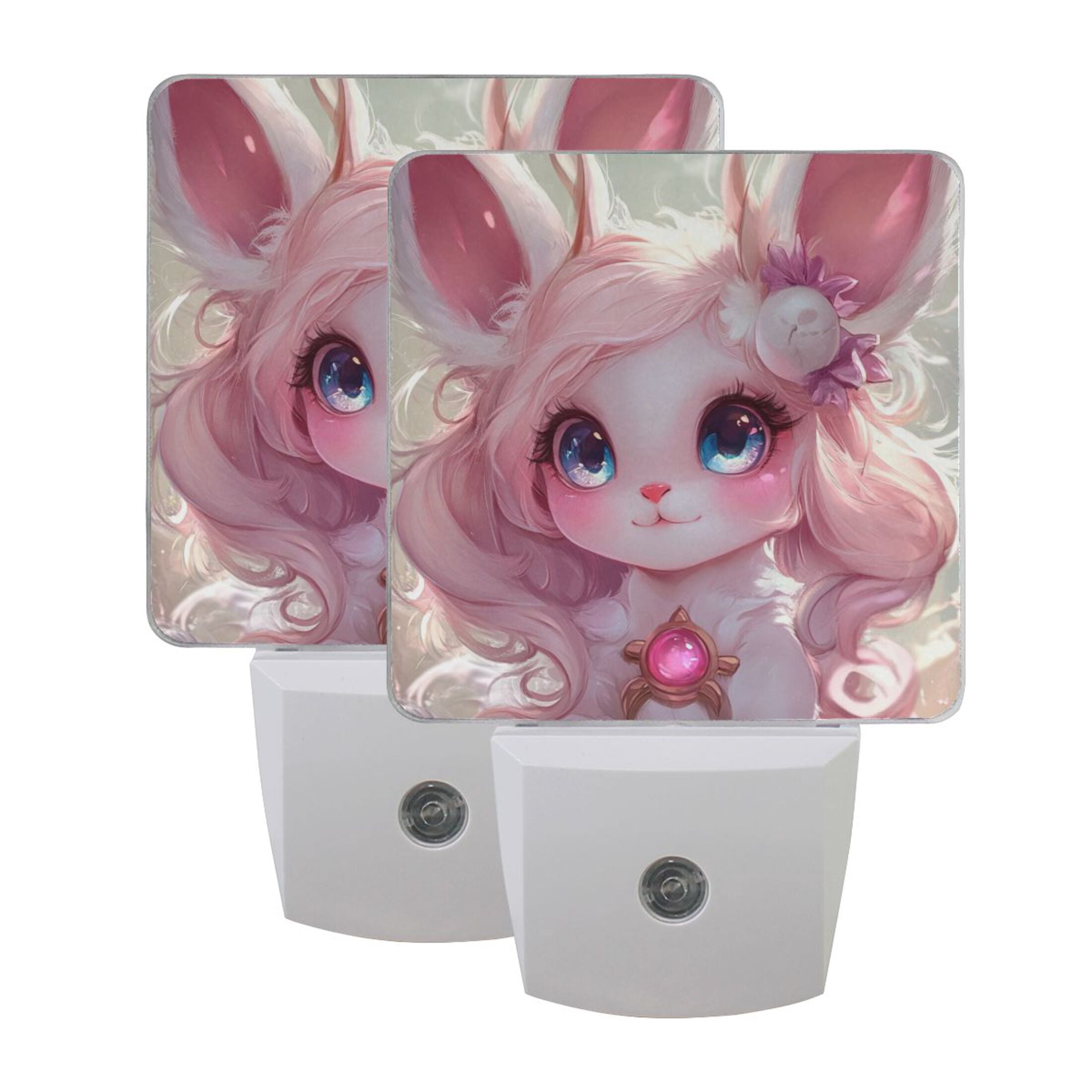 Night Light 3x4.5x1.4In LED Sensor Night Light Instruction Bedroom Baby ...