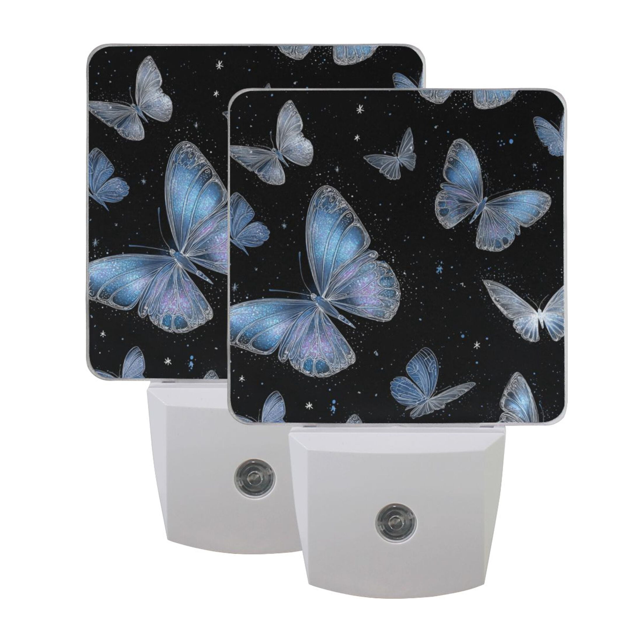 Night Light 3x4.5x1.4In LED Sensor Night Light Instruction Bedroom Baby ...