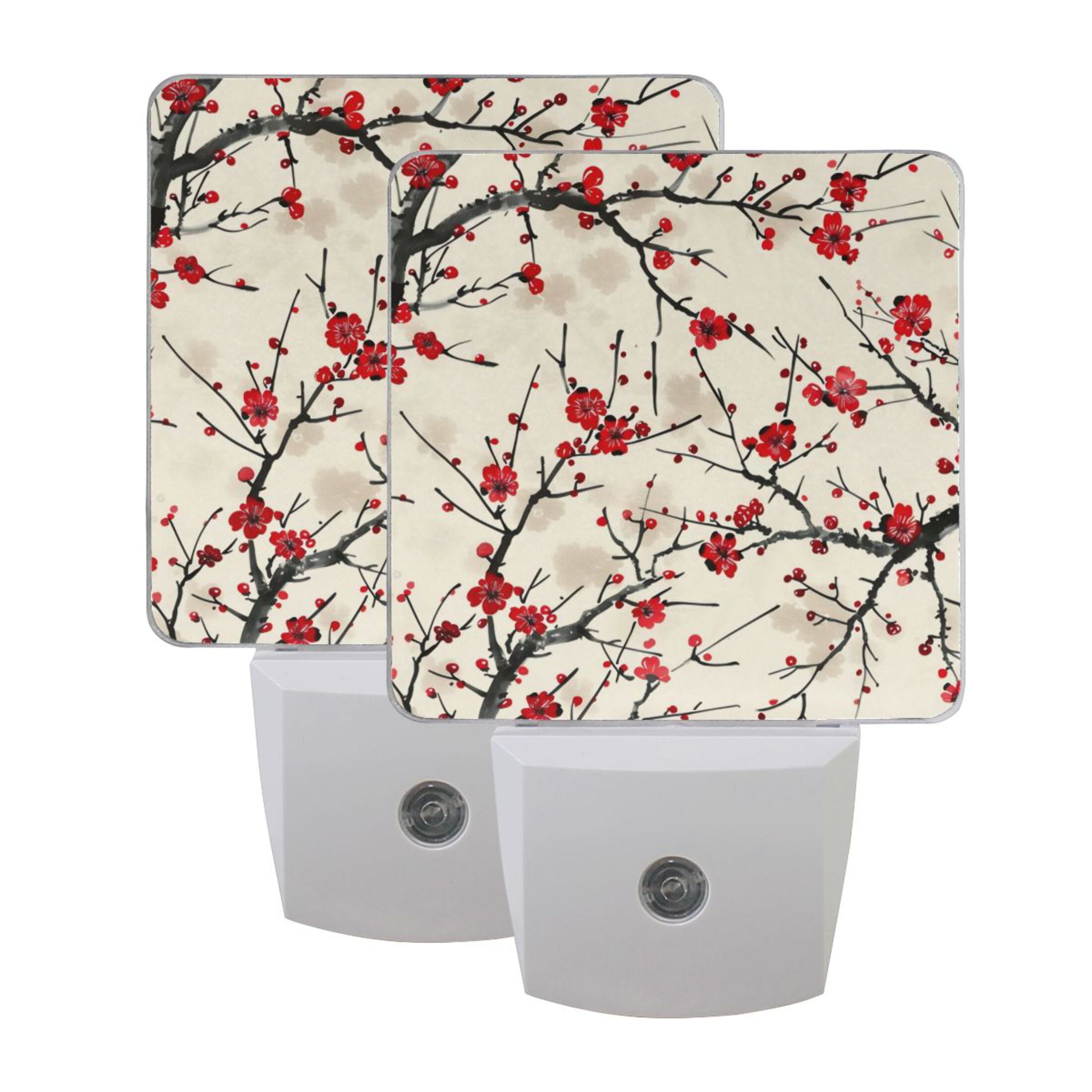 Night Light 3x4.5x1.4In LED Sensor Night Light Instruction Bedroom Baby ...