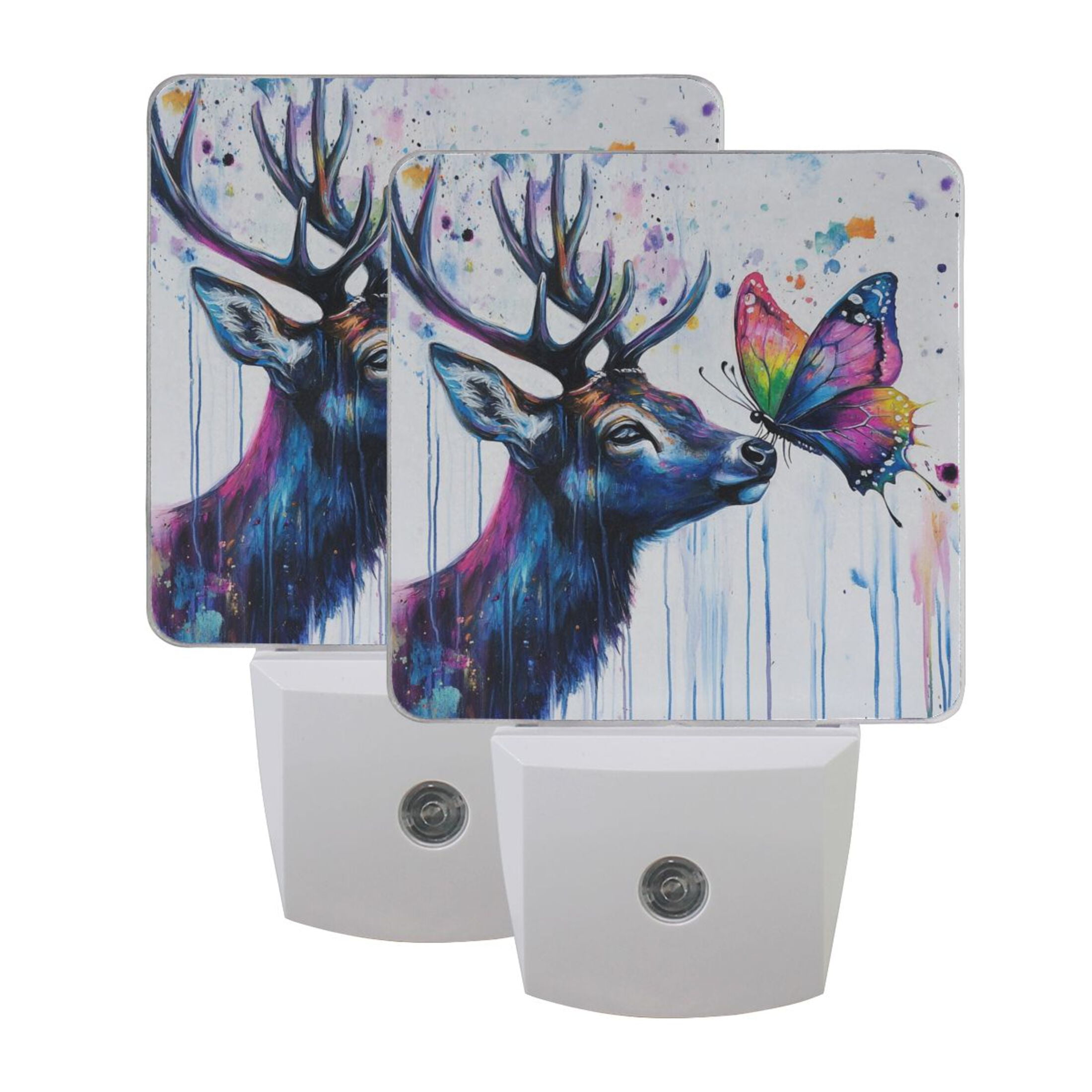 Night Light 3x4.5x1.4In LED Sensor Night Light Instruction Bedroom Baby ...