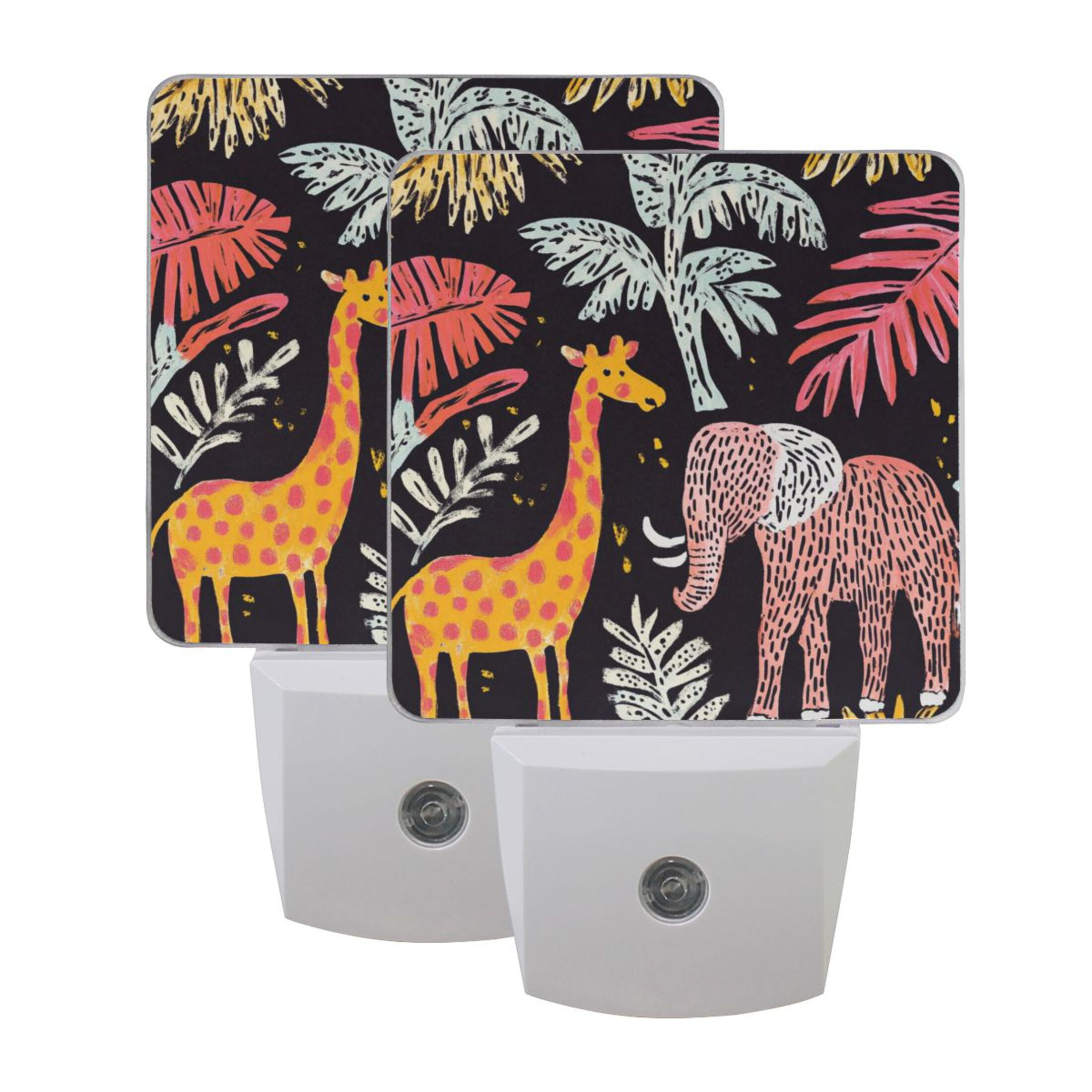 Night Light 3x4.5x1.4In LED Sensor Night Light Instruction Bedroom Baby ...