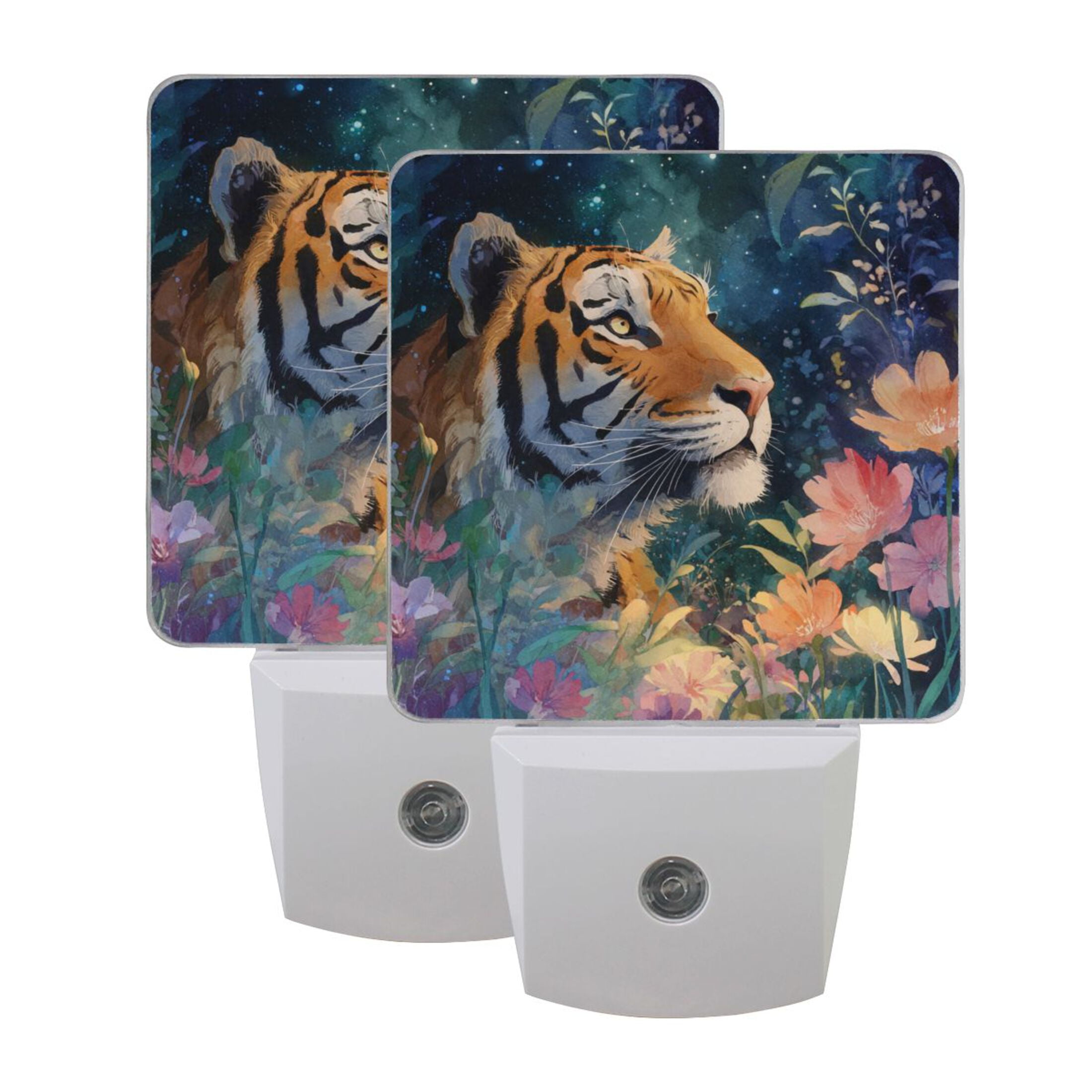 Night Light 3x4.5x1.4In LED Sensor Night Light Instruction Bedroom Baby ...
