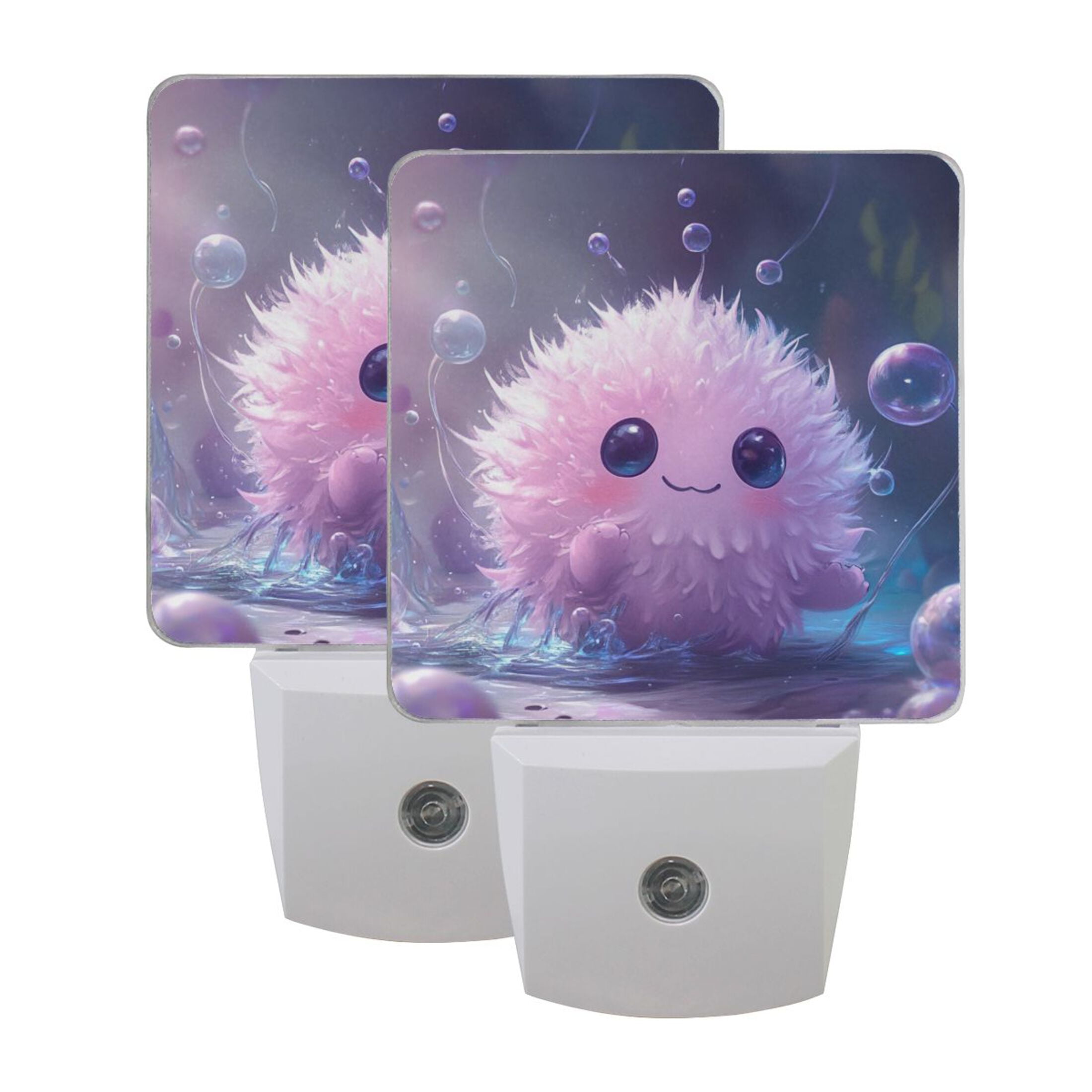 Night Light 3x4.5x1.4In LED Sensor Night Light Instruction Bedroom Baby ...