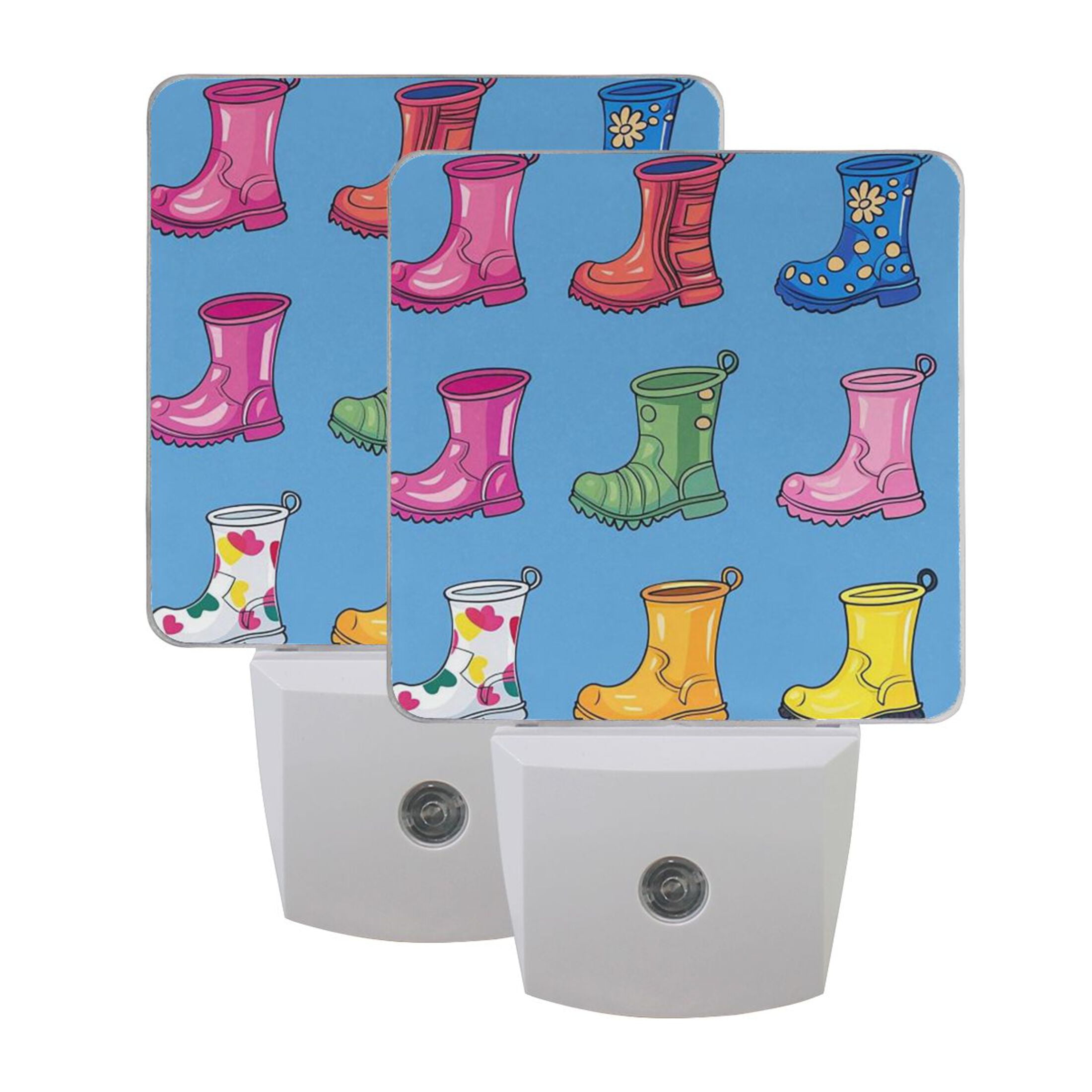 Night Light 3x4.5x1.4In LED Sensor Night Light Instruction Bedroom Baby ...