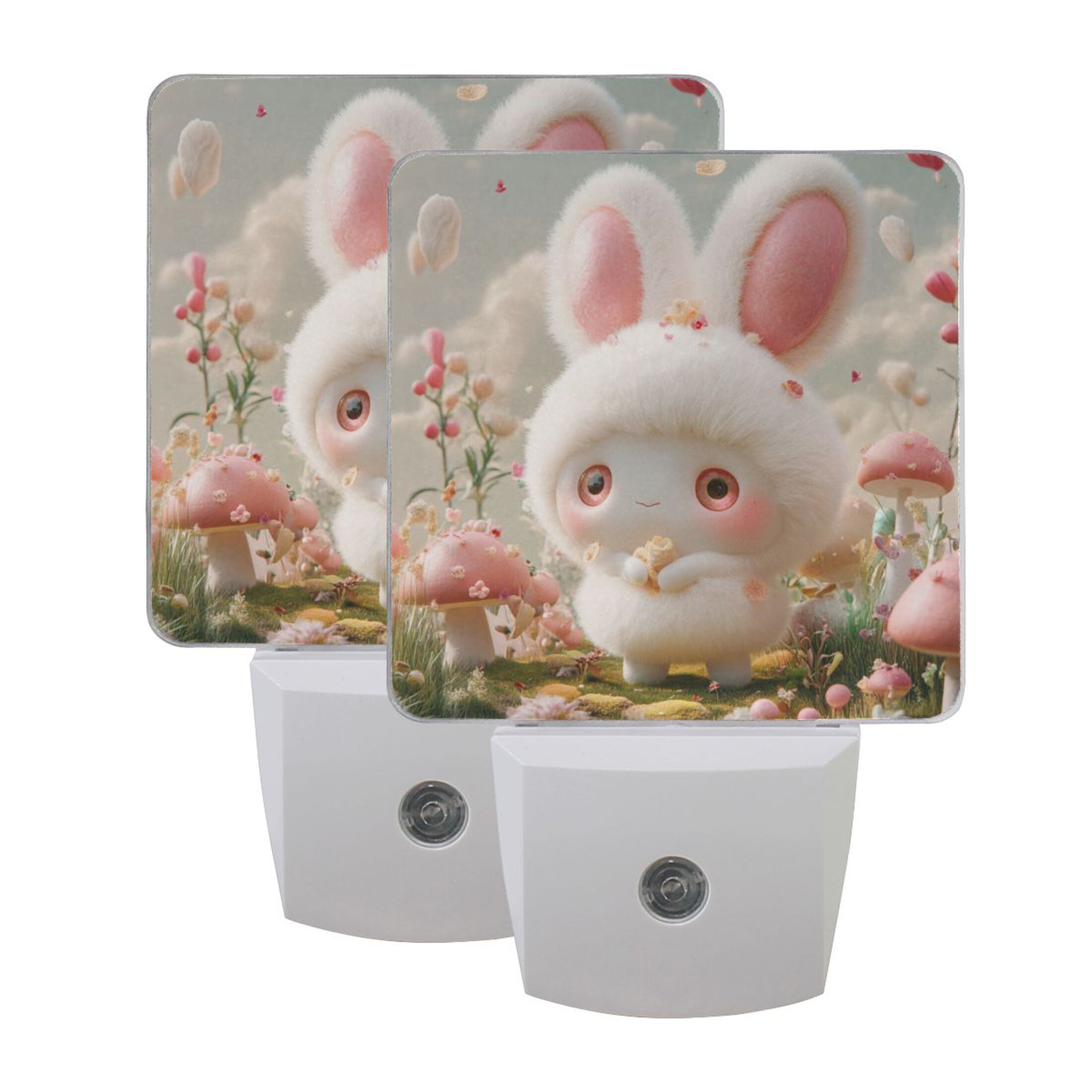 Night Light 3x4.5x1.4In LED Sensor Night Light Instruction Bedroom Baby ...