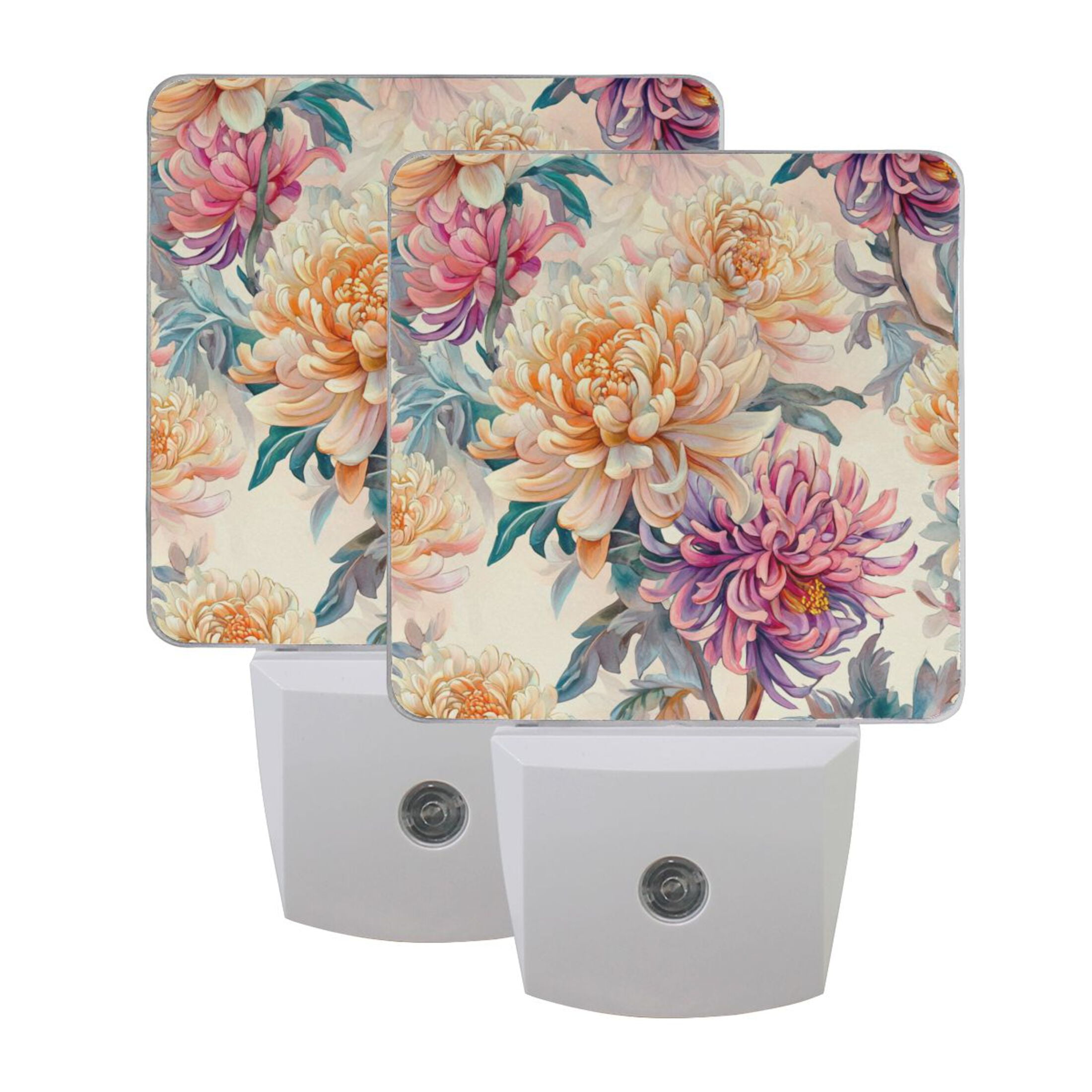 Night Light 3x4.5x1.4In LED Sensor Night Light Instruction Bedroom Baby ...