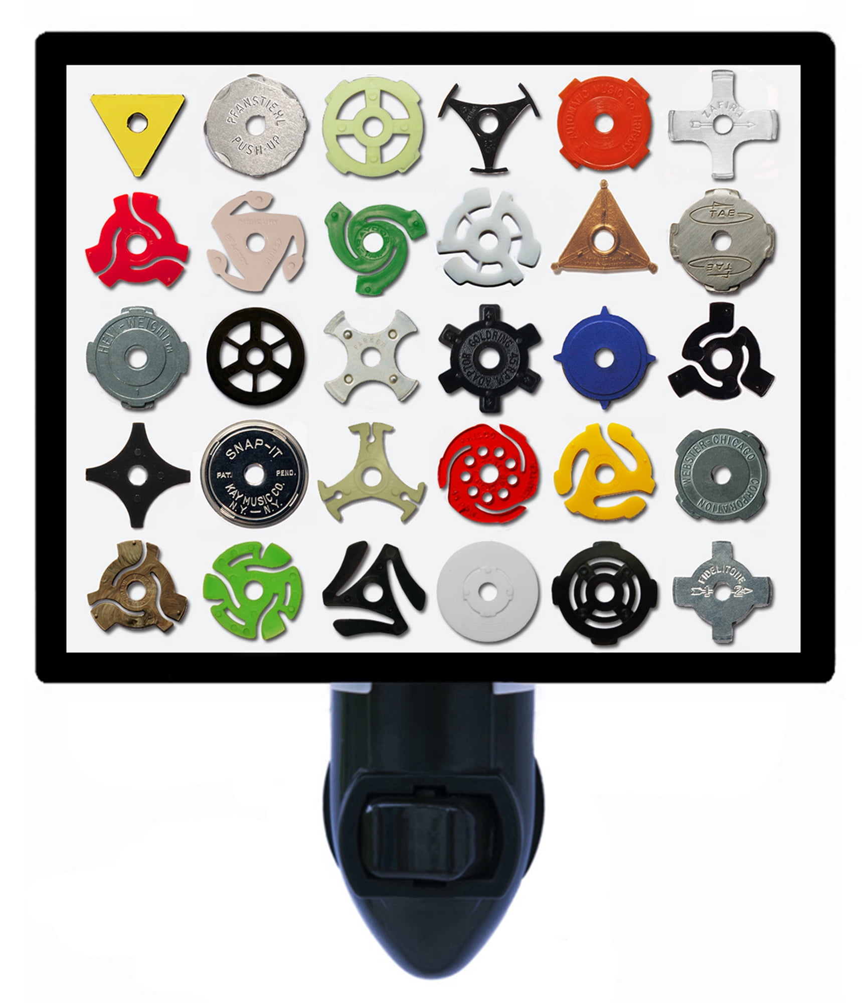 Night Light - 45 Rpm Record Adapters. | Music Themed Theme, Includes ...