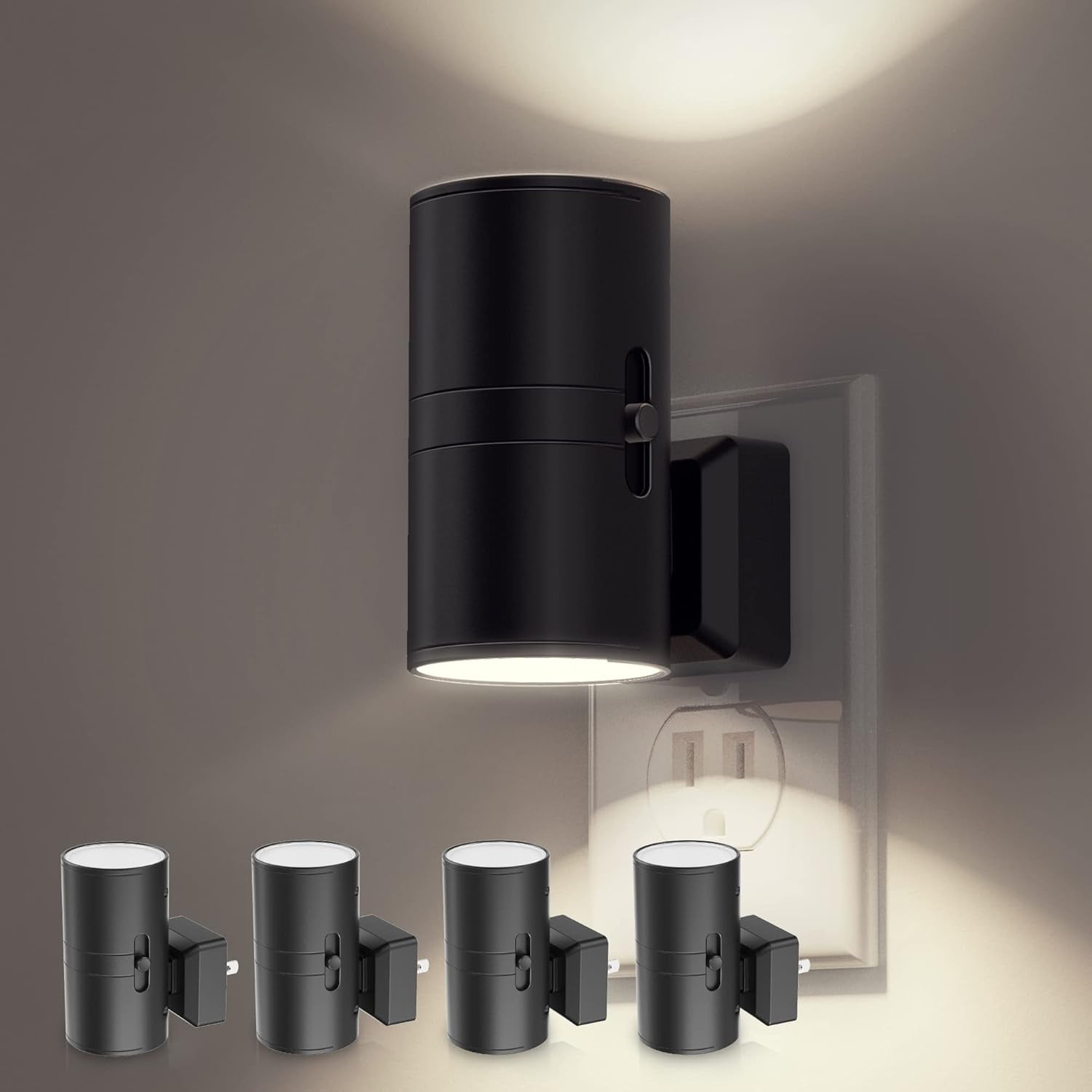 Night Light, Bright Night Light, Plug-in Night Lights for Wall, 5000K ...