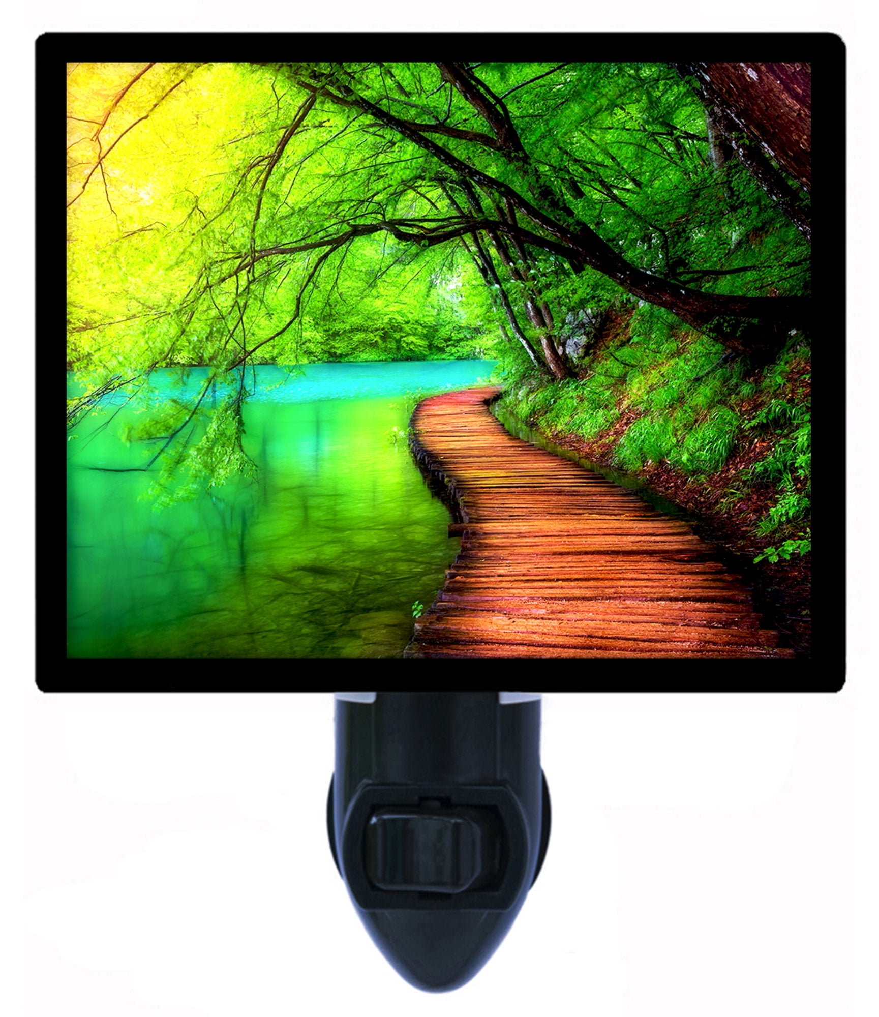 Night Light - Deep Forest Stream. | Landscape Theme, Includes Free ...