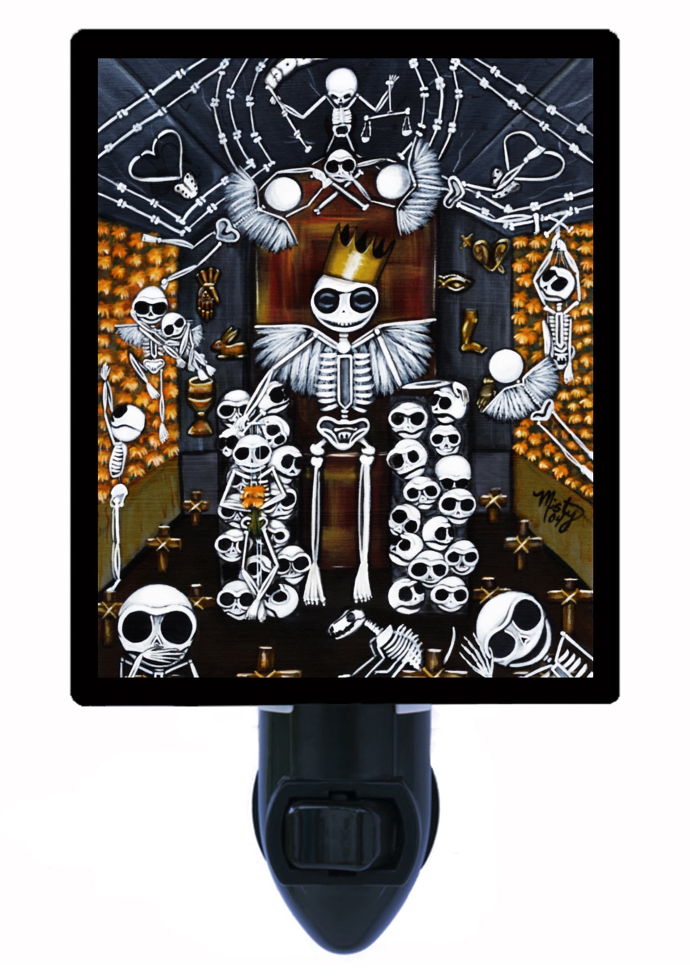 Night Light - El Dia De Los Muertos. | Day of the Dead Theme, Includes ...