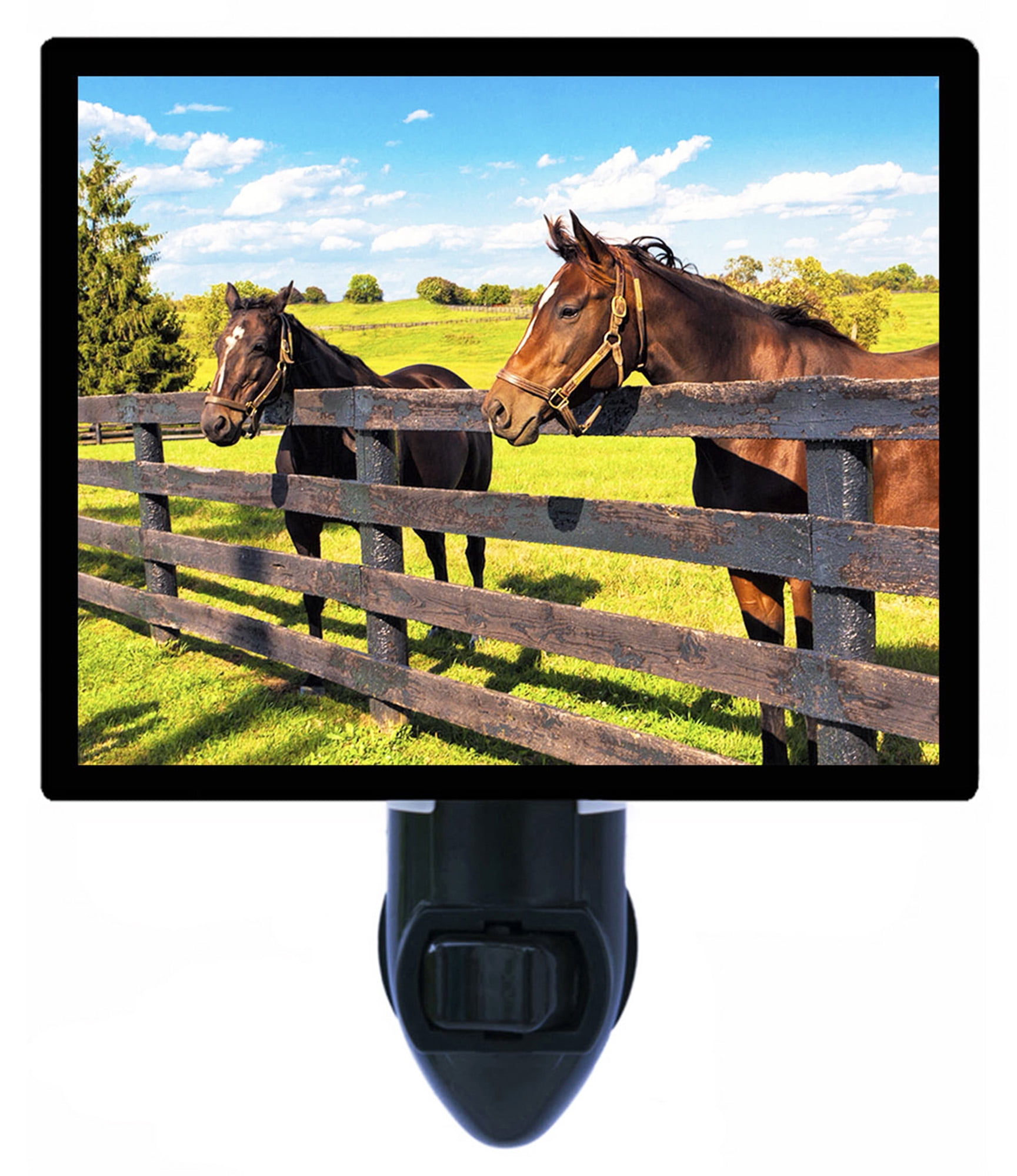 Night Light - Farm Horses. | Horses Theme, Includes Free Switchable ...