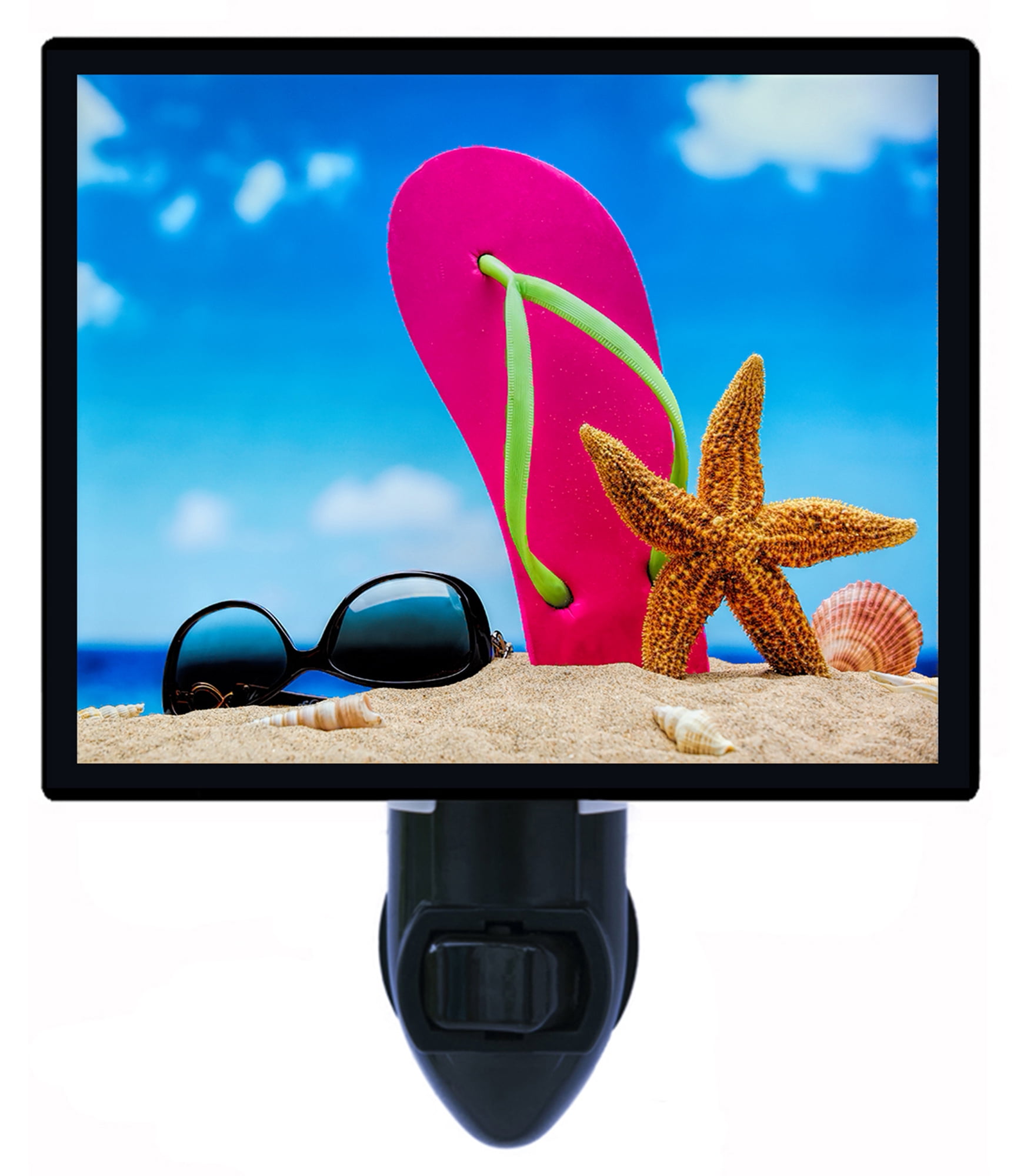 Night Light - Flip Flop. | Tropical Theme, Includes Free Switchable ...