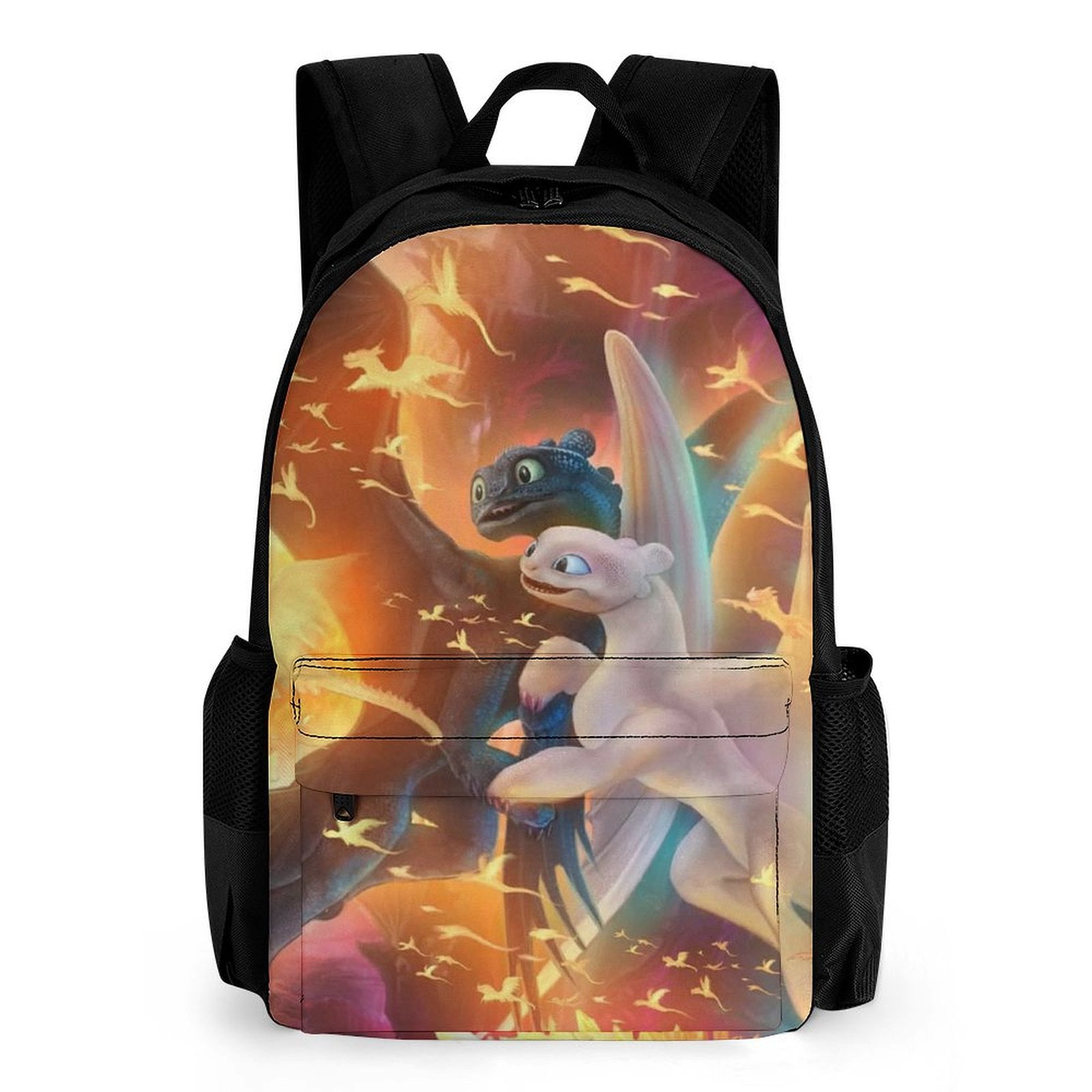Night And Light Fury How to Train Your Dragon Backpack Laptop Bag ...