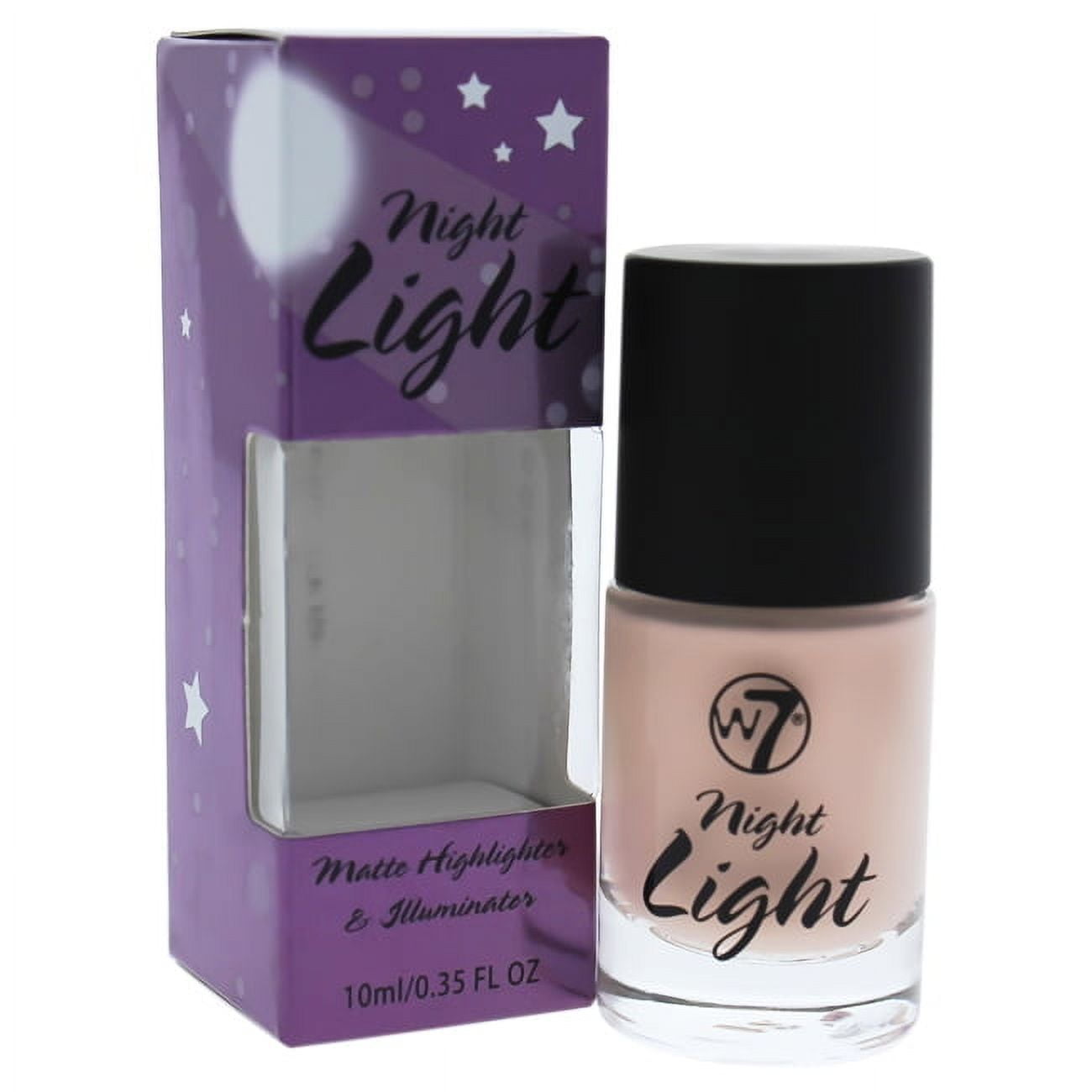 Night Light Matte Highlighter Illuminator by W7 for Women - 0.35 oz ...