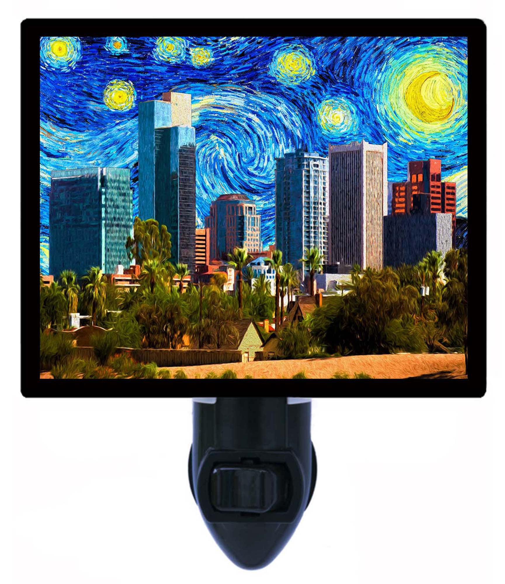 Night Light - Phoenix Starry Night. | Van Gogh Theme, Includes Free ...
