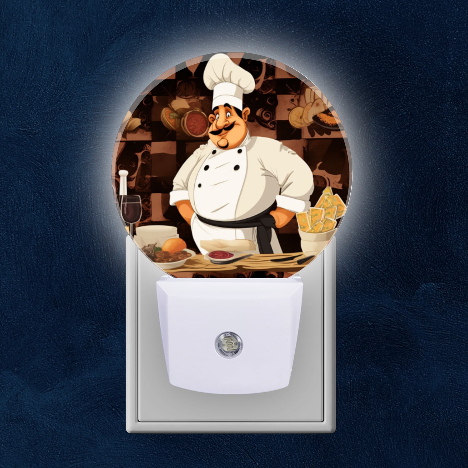 Night Light Plug into Wall,Dusk to Dawn Sensor Auto-On/Off for Bathroom ...