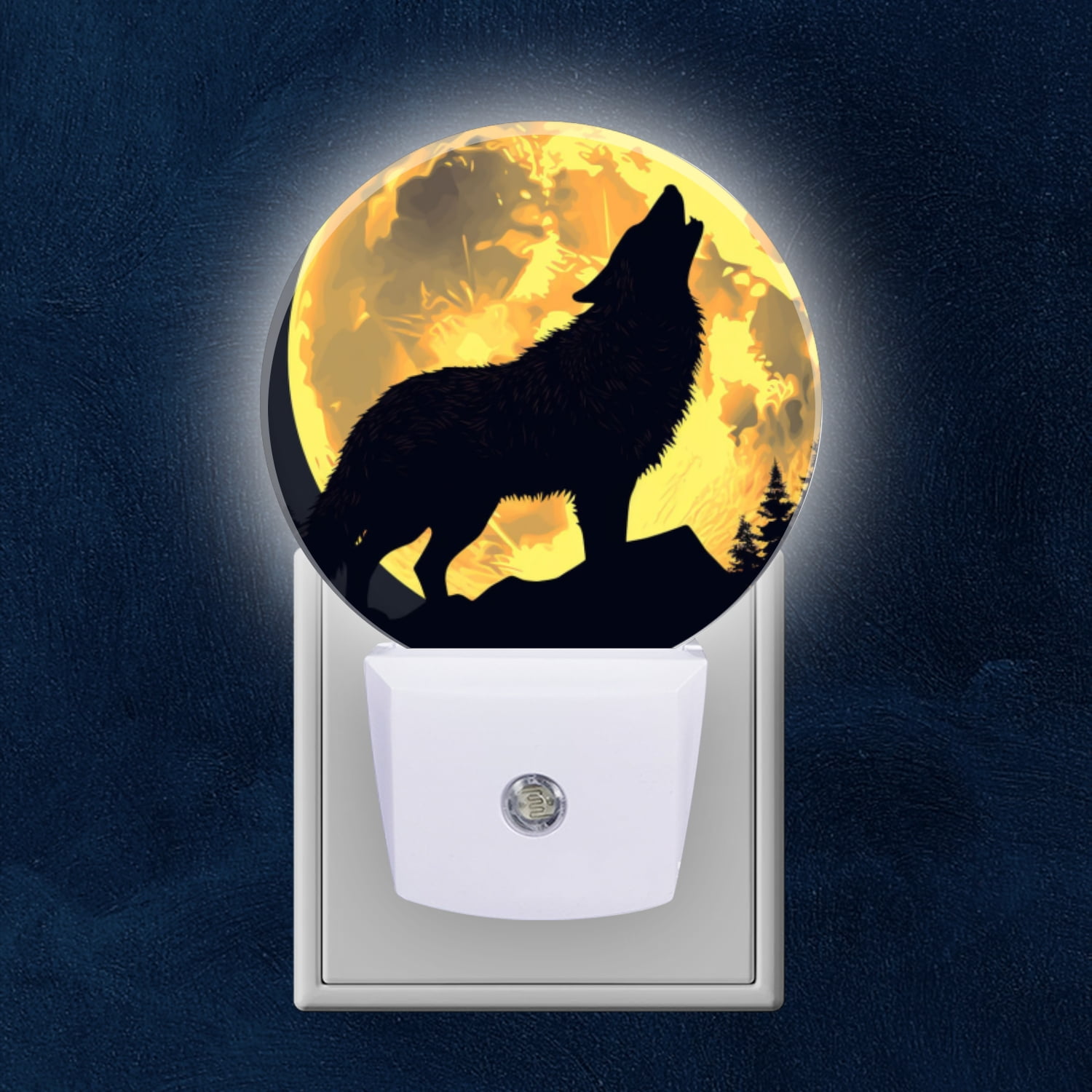 Night Light Plug into Wall,Dusk to Dawn Sensor Auto-On/Off for Bathroom ...