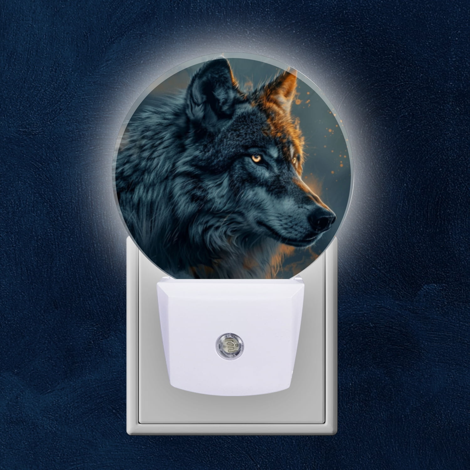 Night Light Plug into Wall,Dusk to Dawn Sensor Auto-On/Off for Bathroom ...