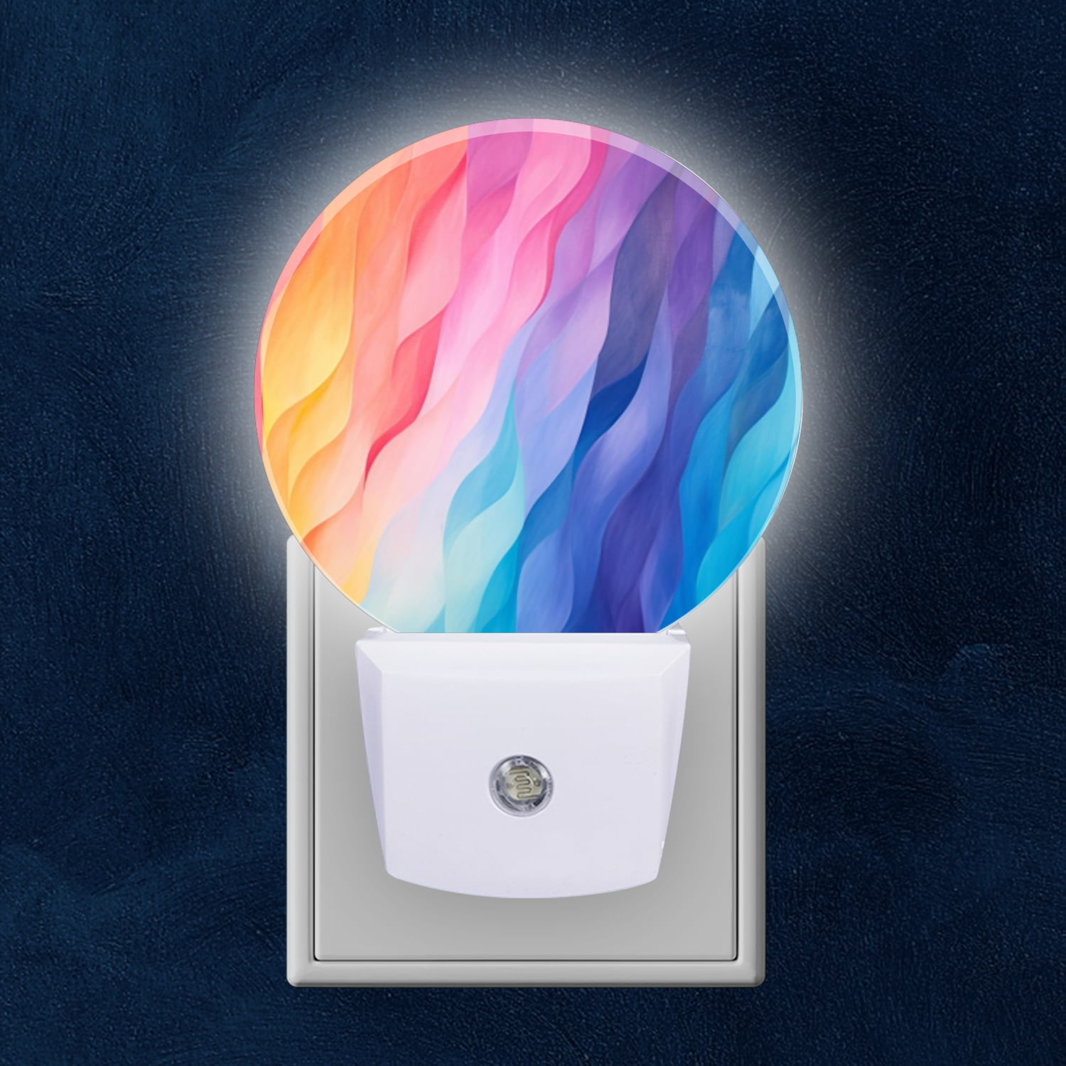 Night Light Plug into Wall,Dusk to Dawn Sensor Auto-On/Off for Bathroom ...