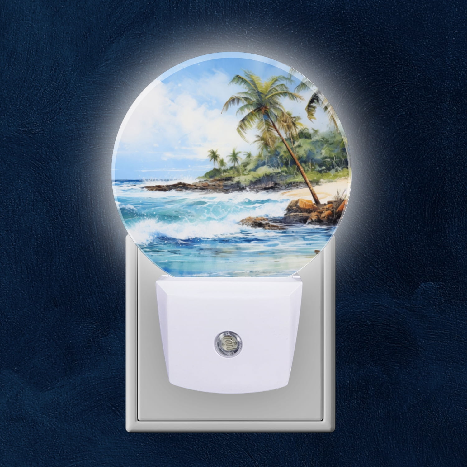 Night Light Plug into Wall,Dusk to Dawn Sensor Auto-On/Off for Bathroom ...