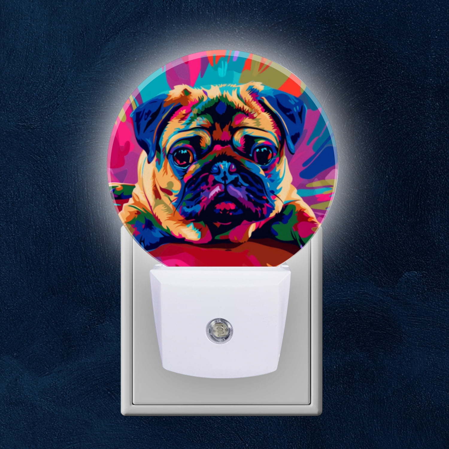Night Light Plug into Wall,Dusk to Dawn Sensor Auto-On/Off for Bathroom ...
