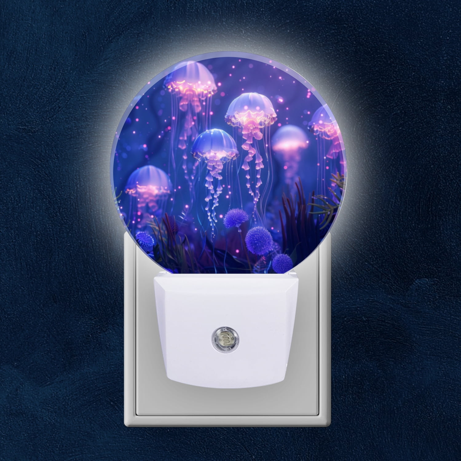 Night Light Plug into Wall,Dusk to Dawn Sensor Auto-On/Off for Bathroom ...