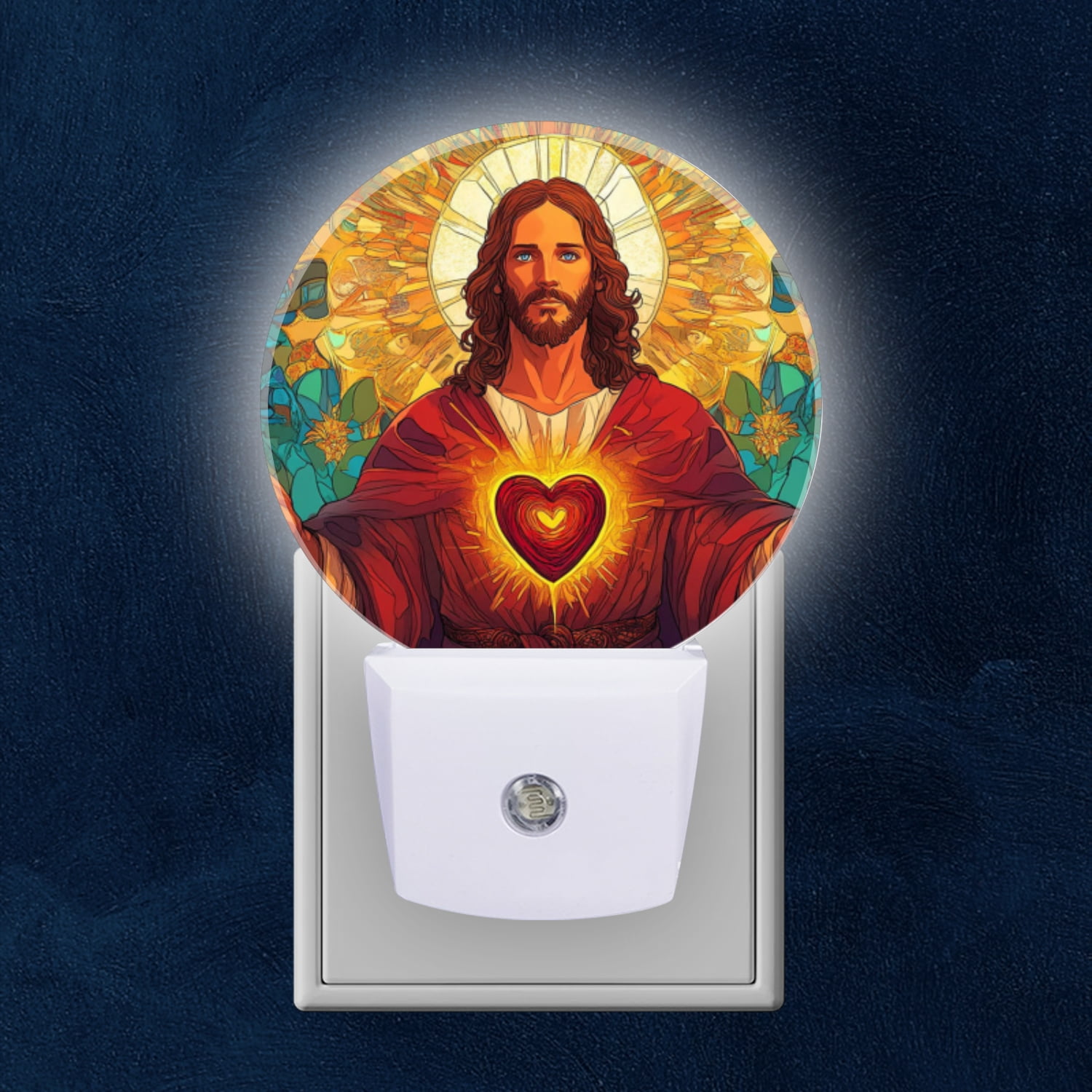 Night Light Plug into Wall,Dusk to Dawn Sensor Auto-On/Off for Bathroom ...