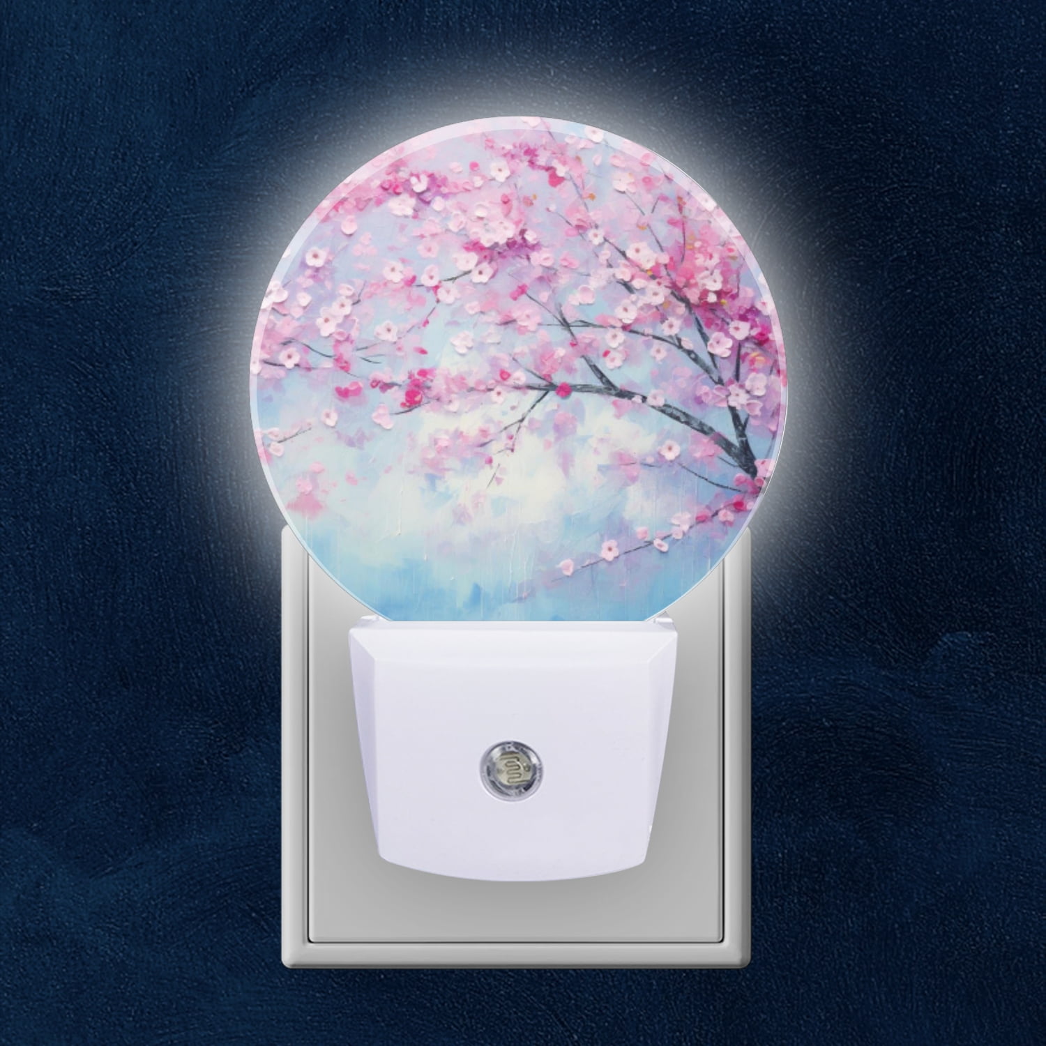 Night Light Plug into Wall,Dusk to Dawn Sensor Auto-On/Off for Bathroom ...