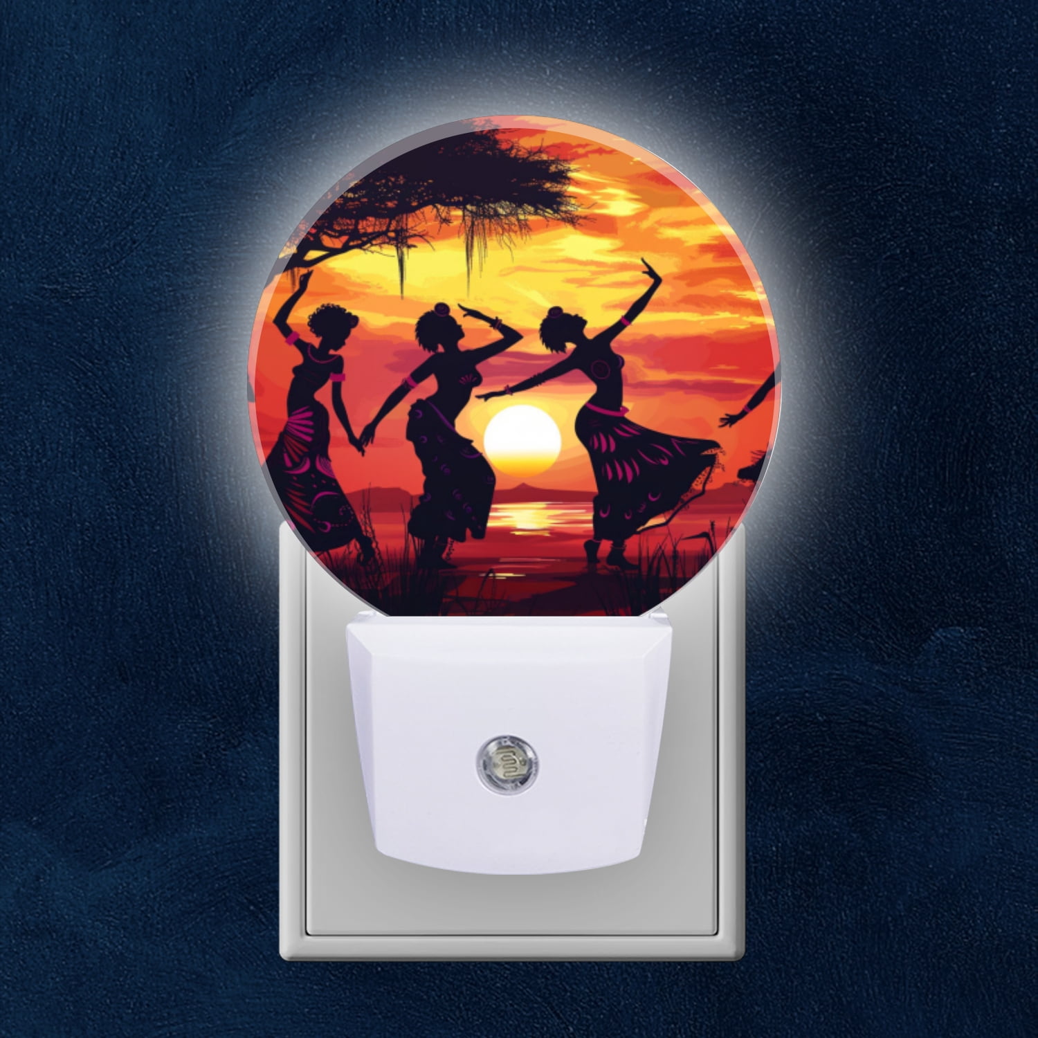 Night Light Plug into Wall,Dusk to Dawn Sensor Auto-On/Off for Bathroom ...