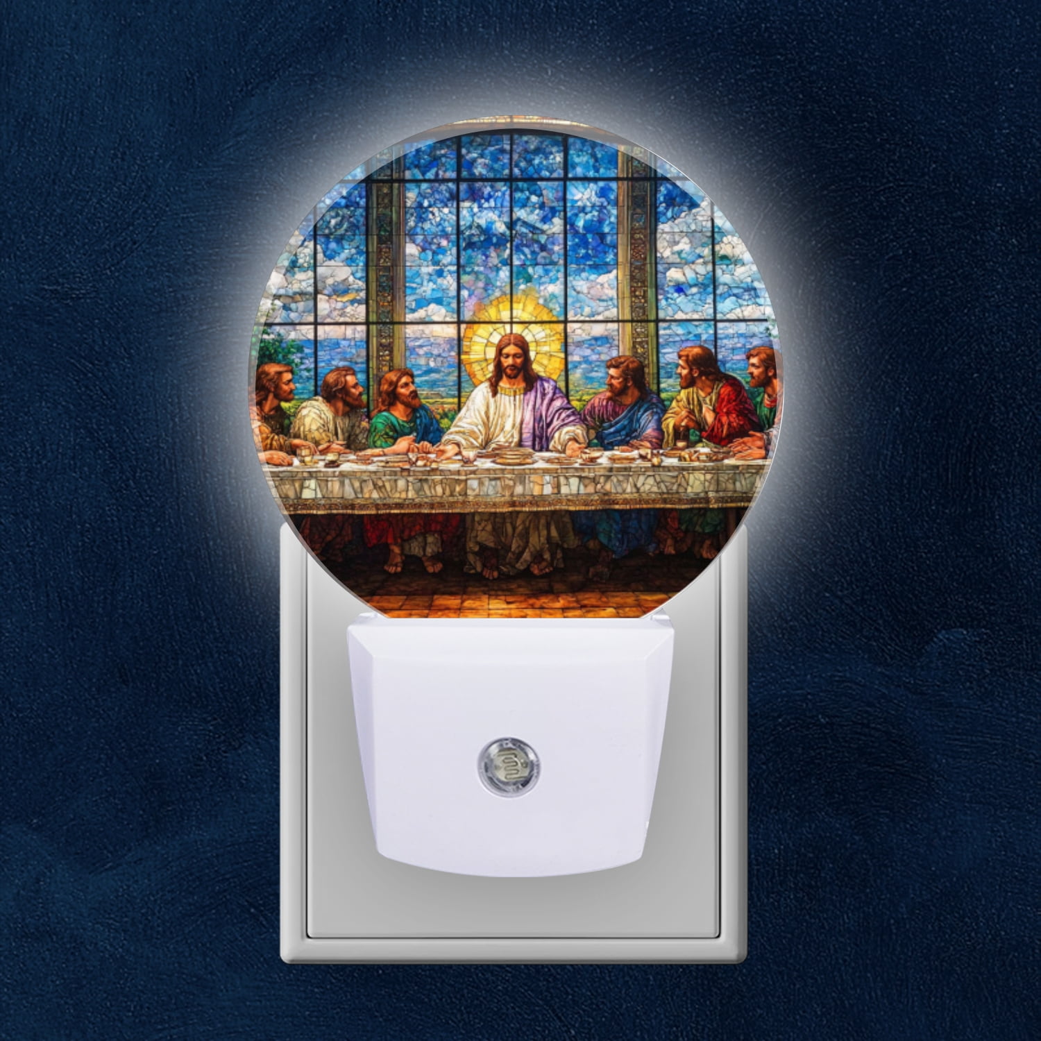 Night Light Plug into Wall,Dusk to Dawn Sensor Auto-On/Off for Bathroom ...