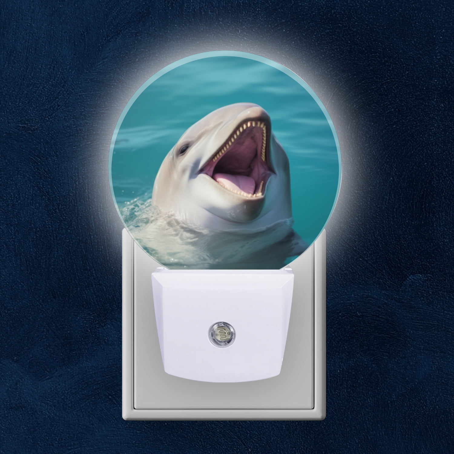 Night Light Plug into Wall,Dusk to Dawn Sensor Auto-On/Off for Bathroom ...