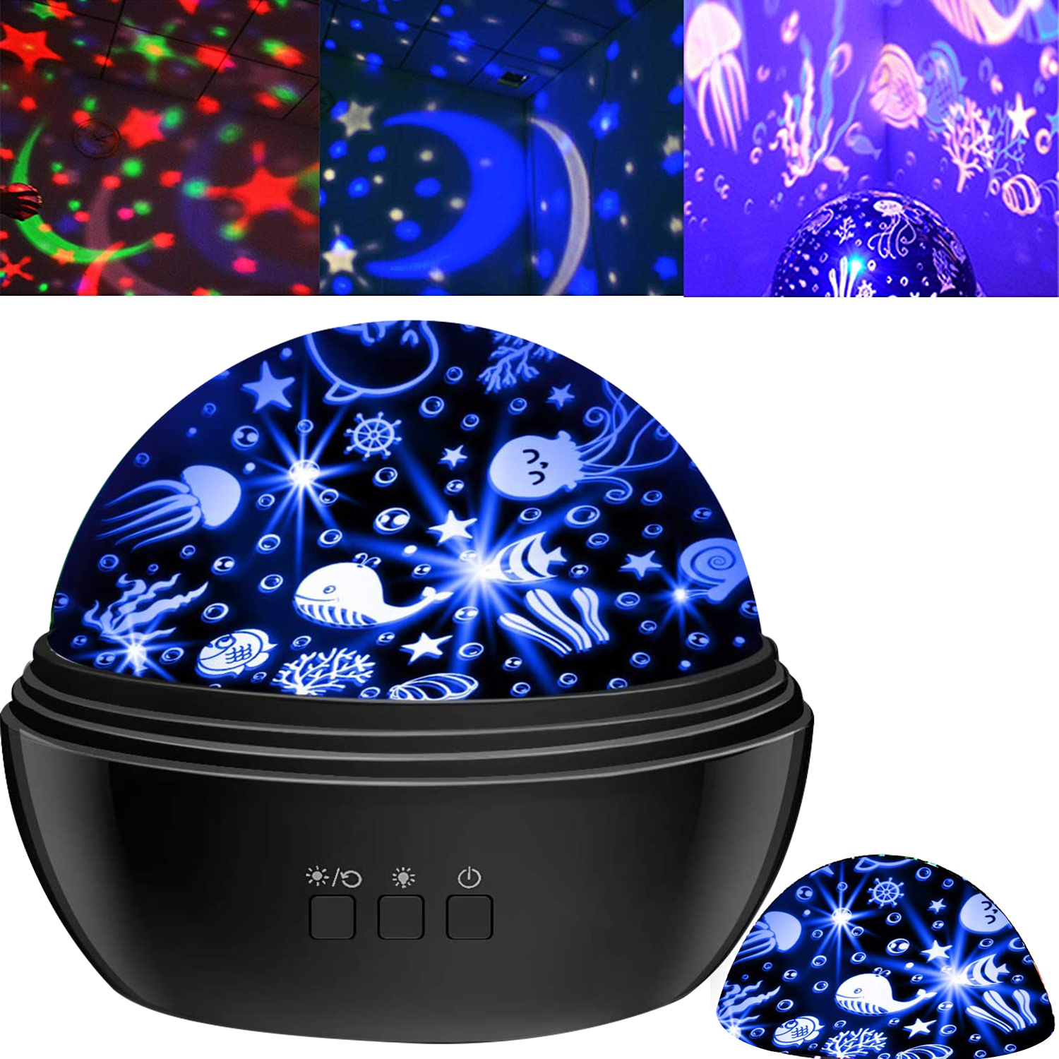 Projectables® 6-Image LED Plug-In Night Light, Disney® Mickey Mouse ...