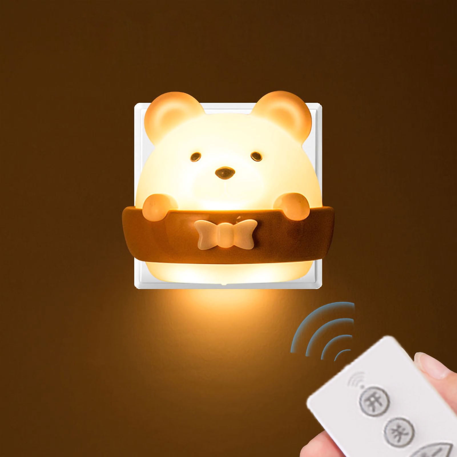 Night Light Rechargeable Remote Control High Transparency Eye ...