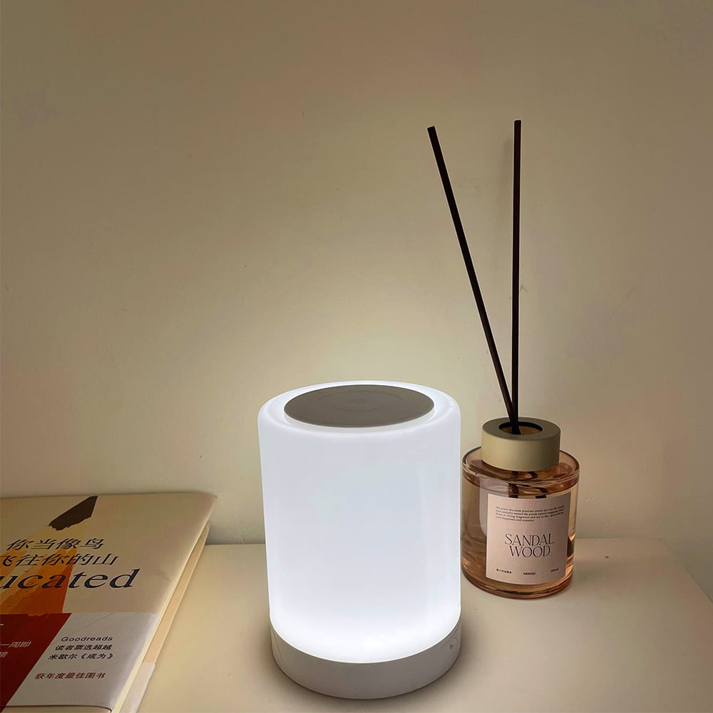 Night Light, Touch Lamp for Bedrooms Living Room Portable Table Bedside ...