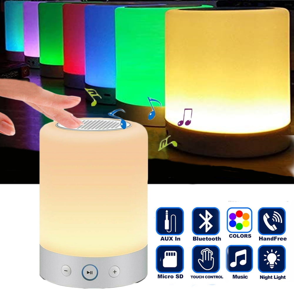 Night Light-Touch Sensor Lamp Mini Bedside Table Lamp with Remote, 6 ...