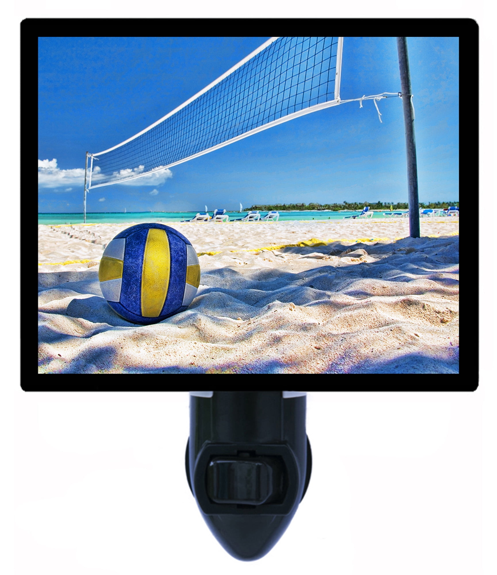 Night Light - Vollyball. | Sports Theme, Includes Free Switchable ...