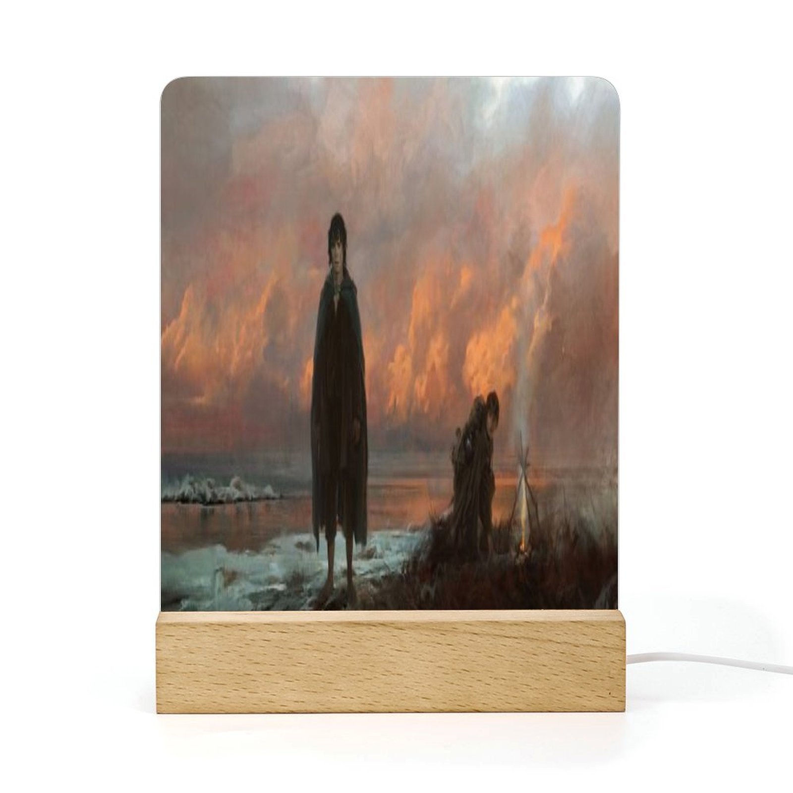 Night Light for Kids Room The Lord of the Rings 2024 The Hobbit,Acrylic ...