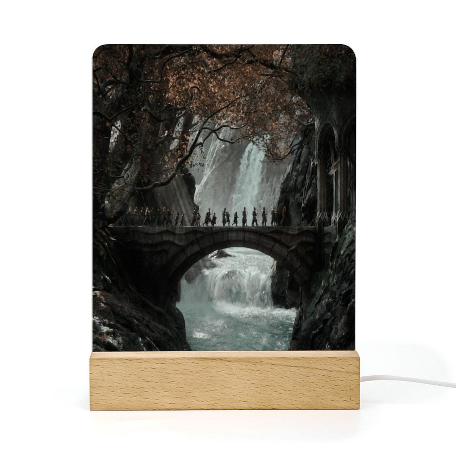 Night Light for Kids The Lord of the Rings Elves The Hobbit,Acrylic ...