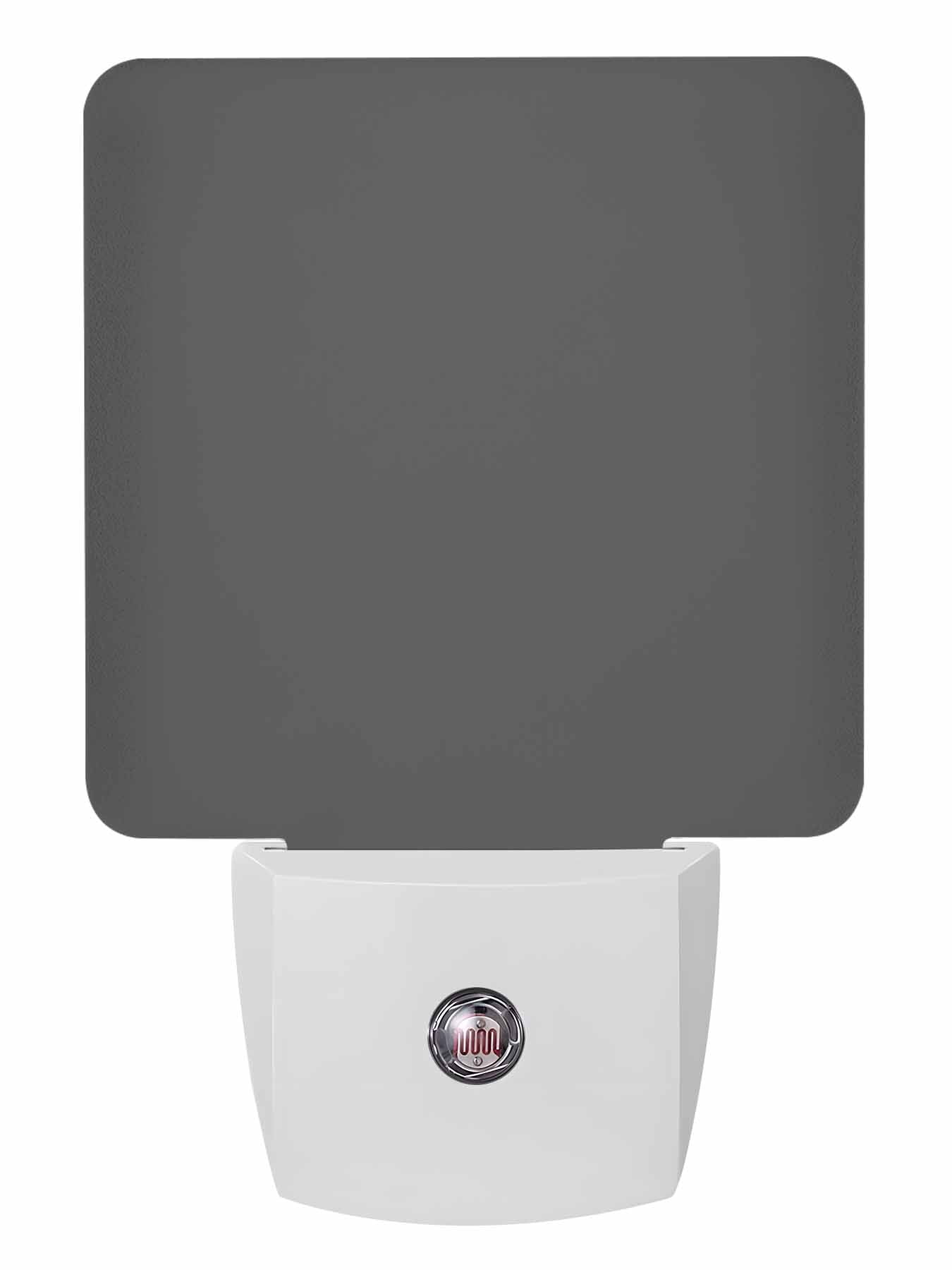 Night Lights Auto Sensor Dark Grey Pattern Plug-in LED Nightlights Lamp ...