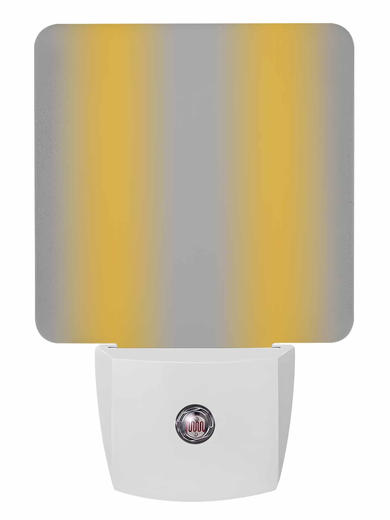 Night Lights Auto Sensor Ombre Grey Yellow Plug-in LED Nightlights Lamp ...