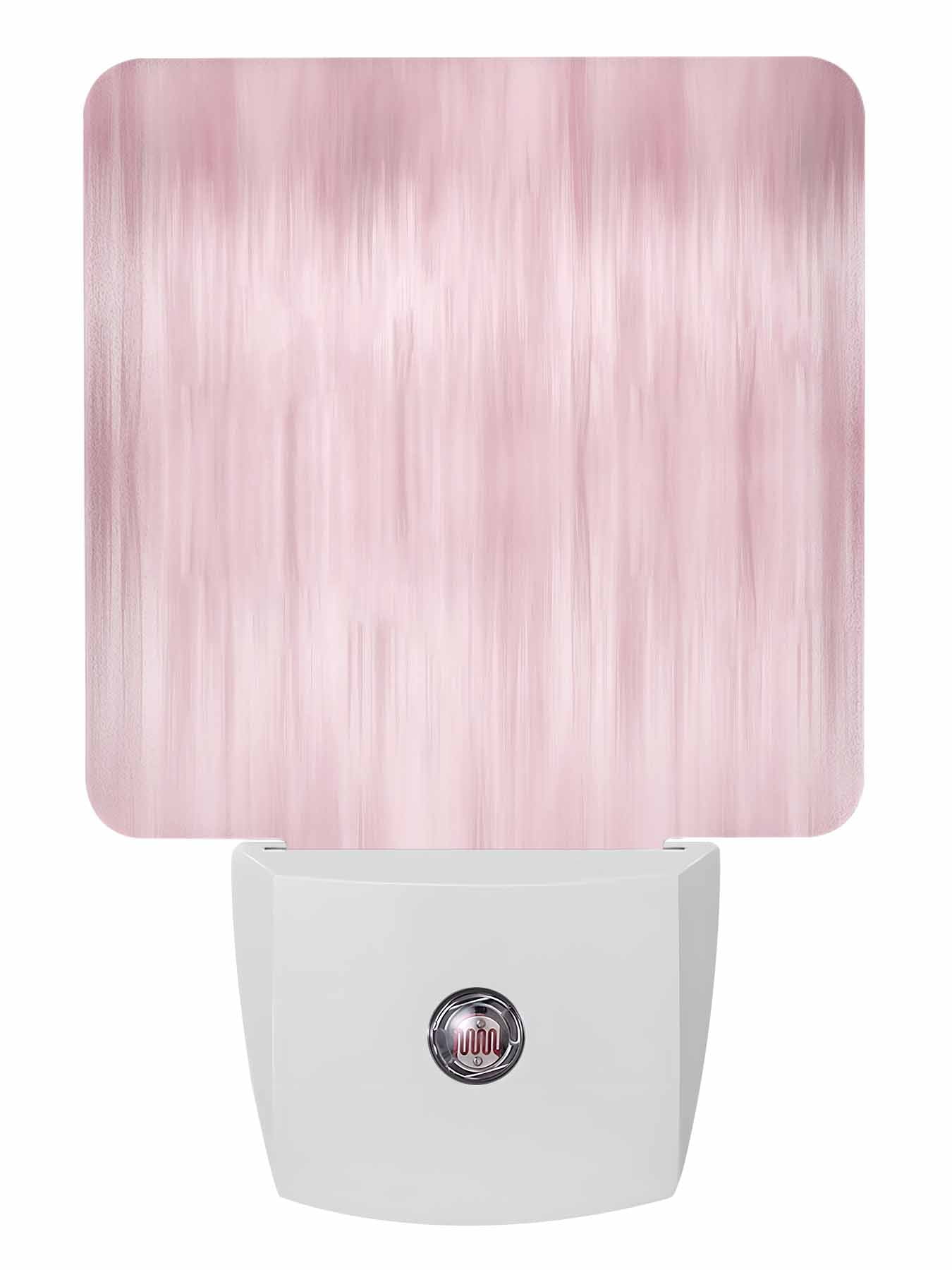 Night Lights Auto Sensor Pink Plug-in LED Nightlights Lamp Dusk to Dawn ...