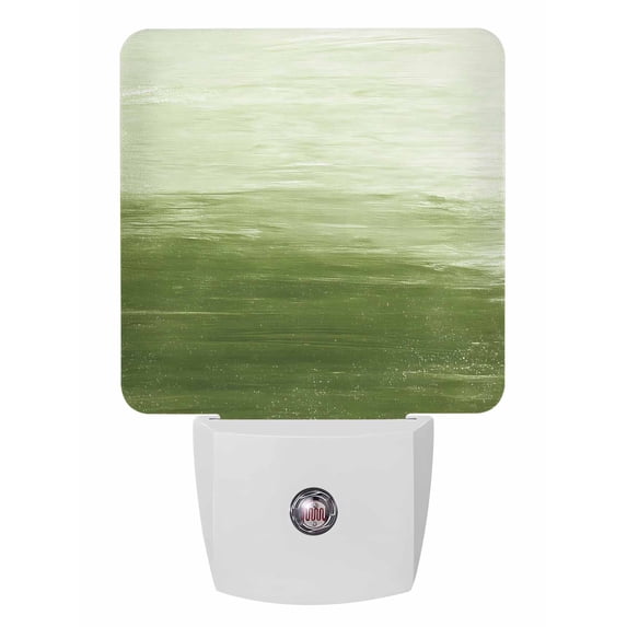 Night Lights Auto Sensor Sage Green Beach Ocean Plug-in LED Nightlights ...