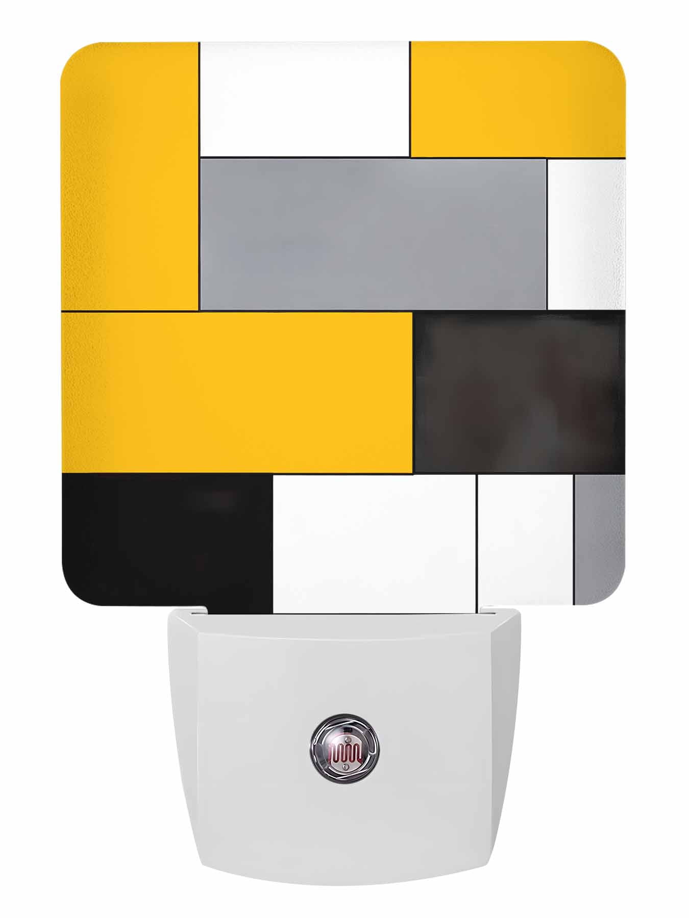 Night Lights Auto Sensor Yellow Blocks Plug-in LED Nightlights Lamp ...
