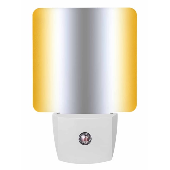 Night Lights Auto Sensor Yellow Grey Plug-in LED Nightlights Lamp Dusk ...