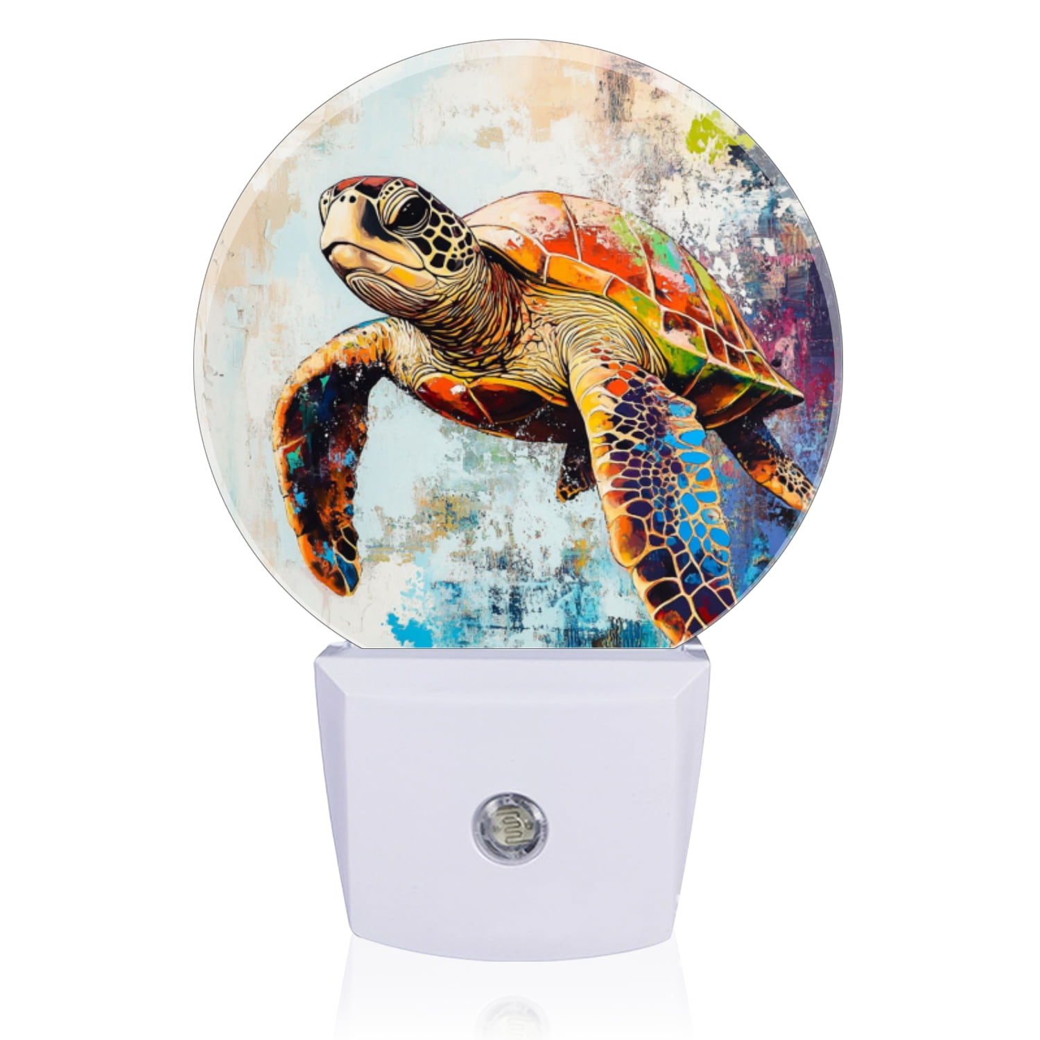 Night Lights Plug Into Wall, Gorgeous Street - Art Turtle LED Night ...