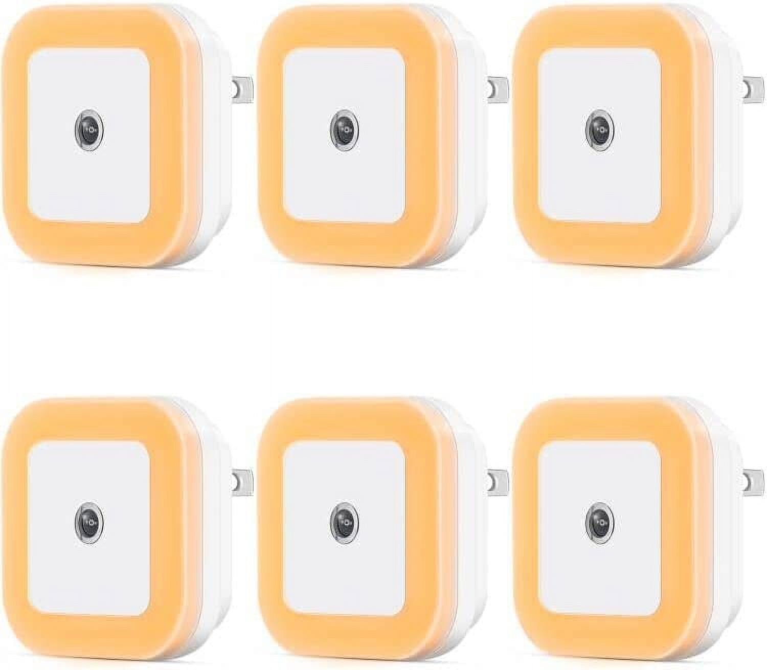 Night Lights, Plug-in LED Nightlight with Dusk-to-Dawn Sensor, Soft ...