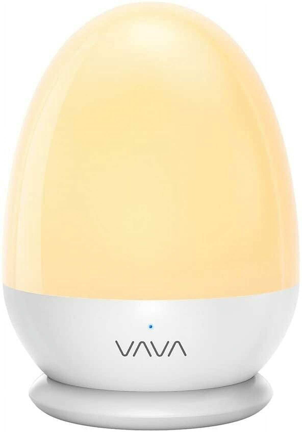 VAVA Portable Rechargeable Room Night Light for Baby & Kids with Color ...