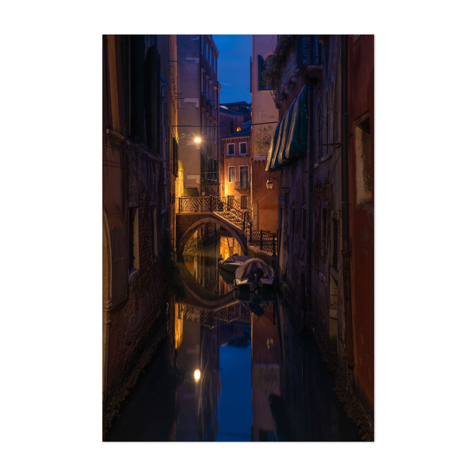 Night Magic of Venice - Ponte Storto 2 - Veneto Italy Photography Night ...